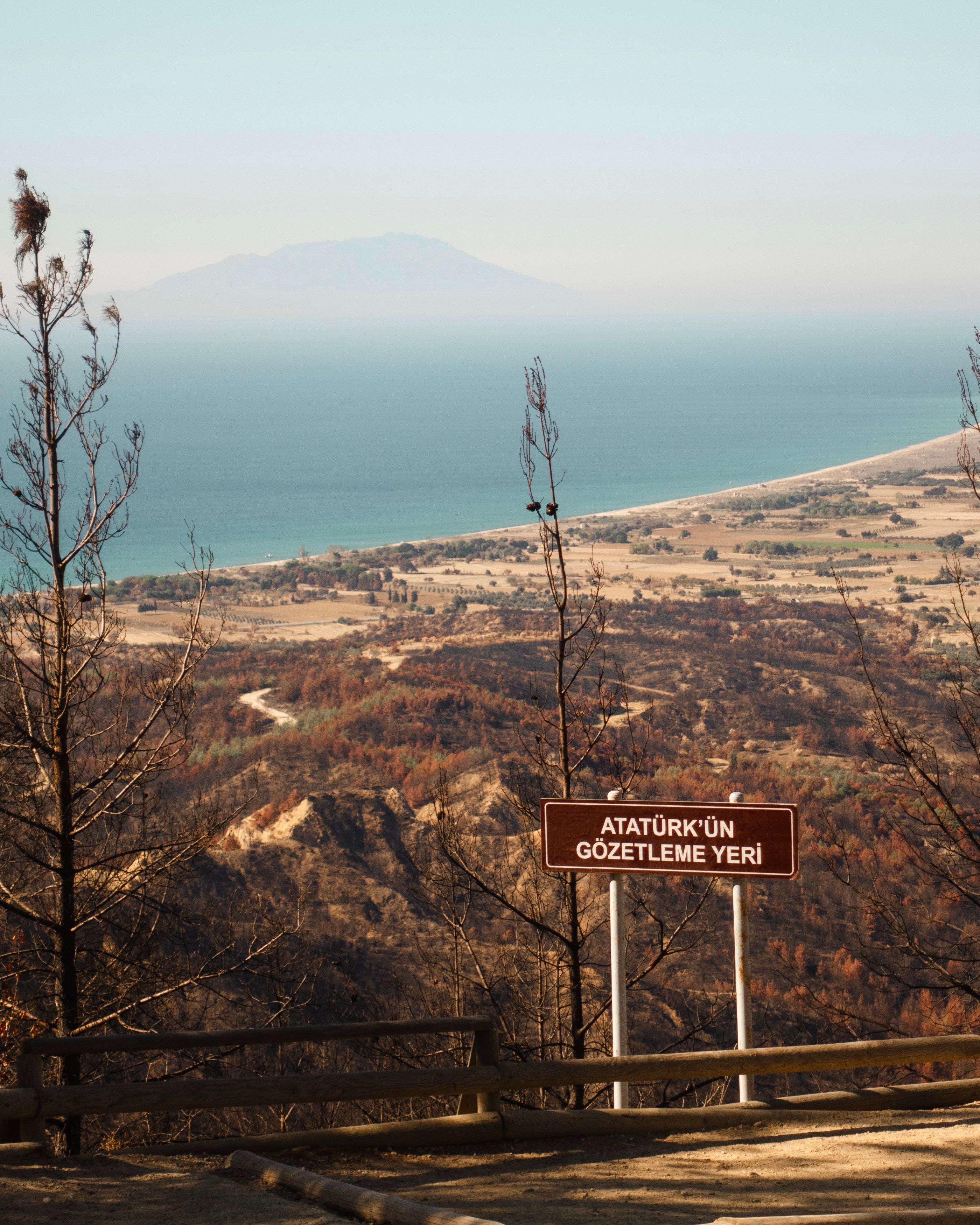 Scenic Viewpoint Overlooking the Sea · Free Stock Photo