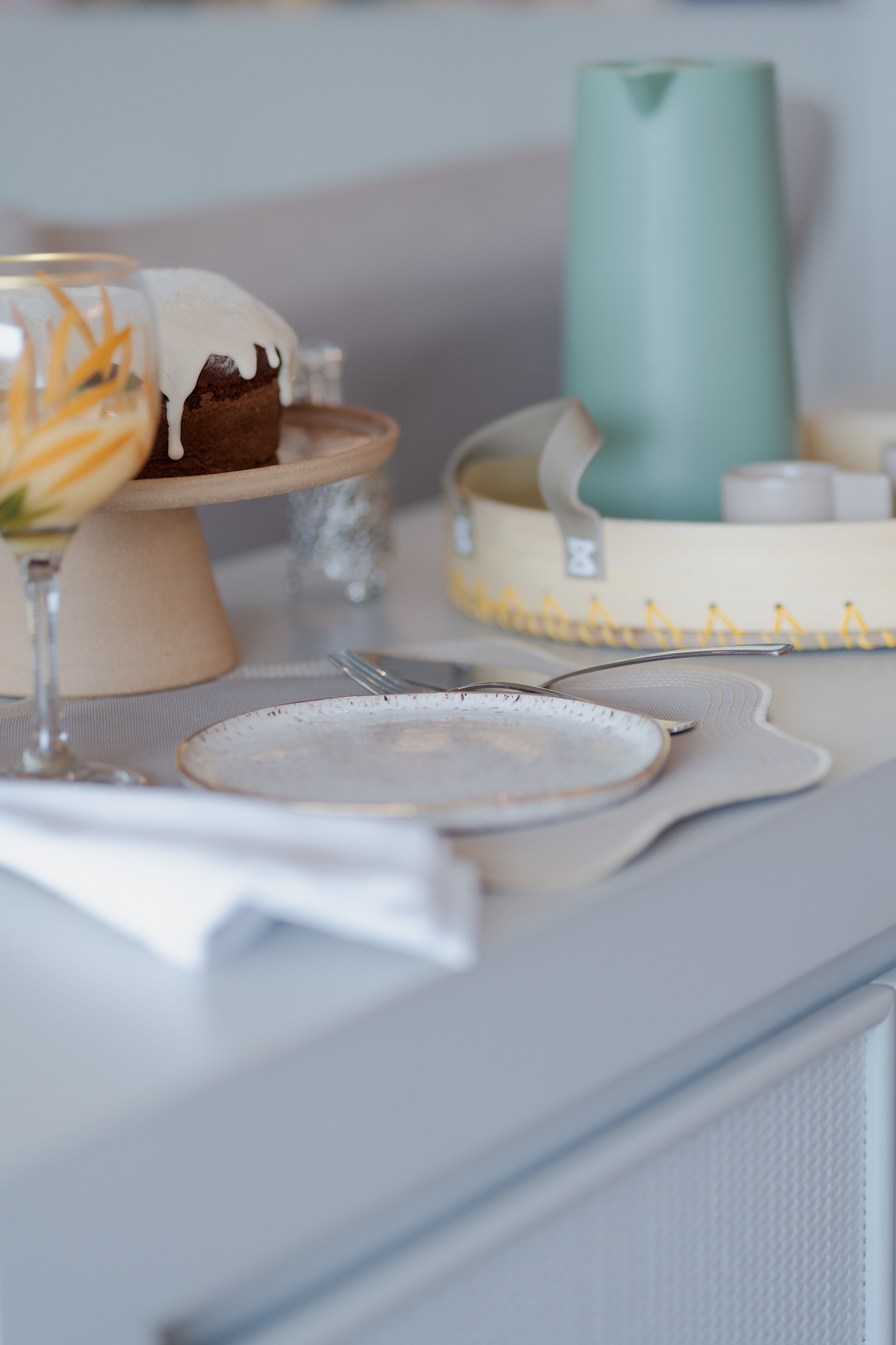 Gourmet Breakfast Setup with Pastry and Coffee · Free Stock Photo