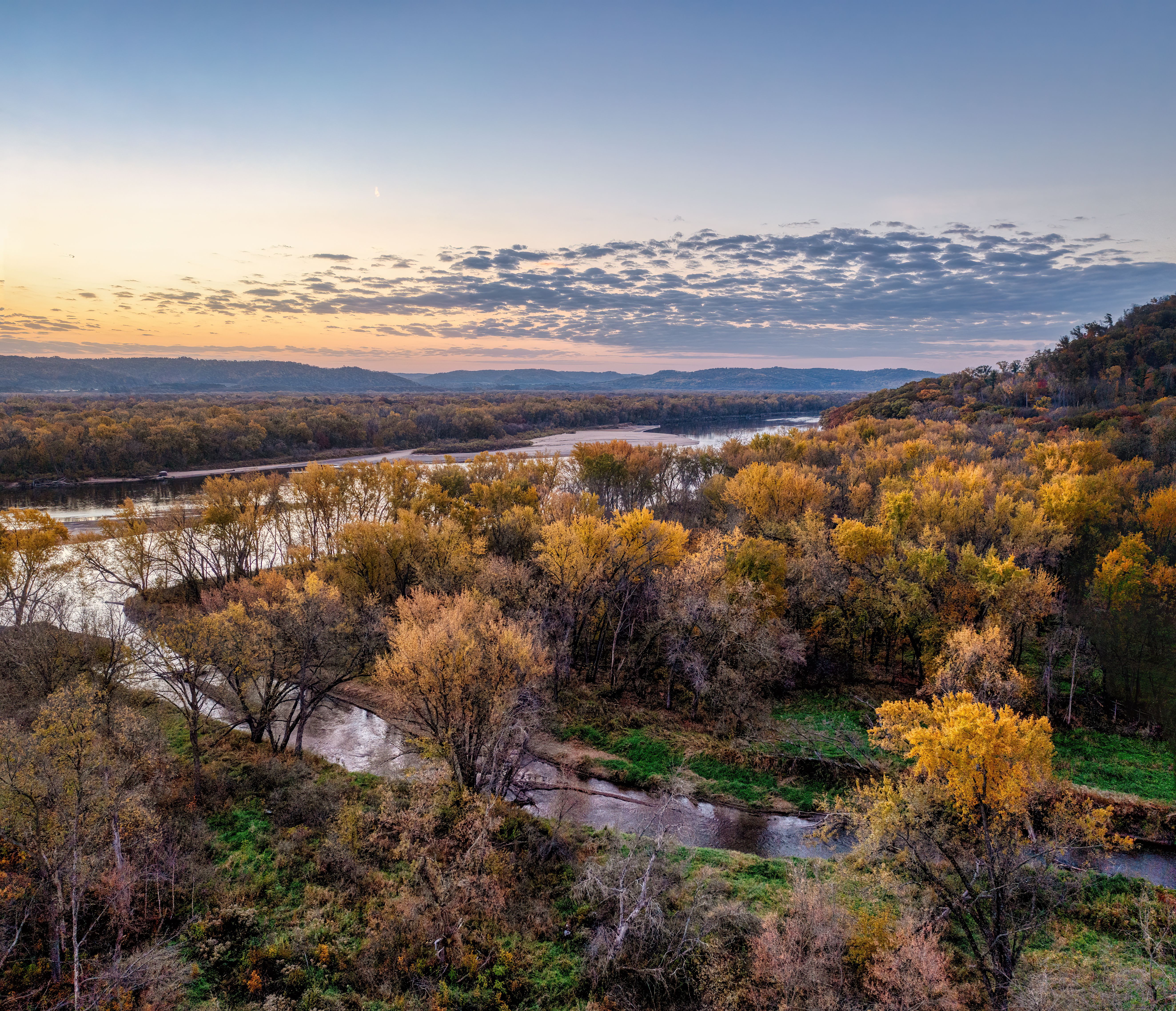 Scenic Autumn Landscape in Ella, Wisconsin · Free Stock Photo