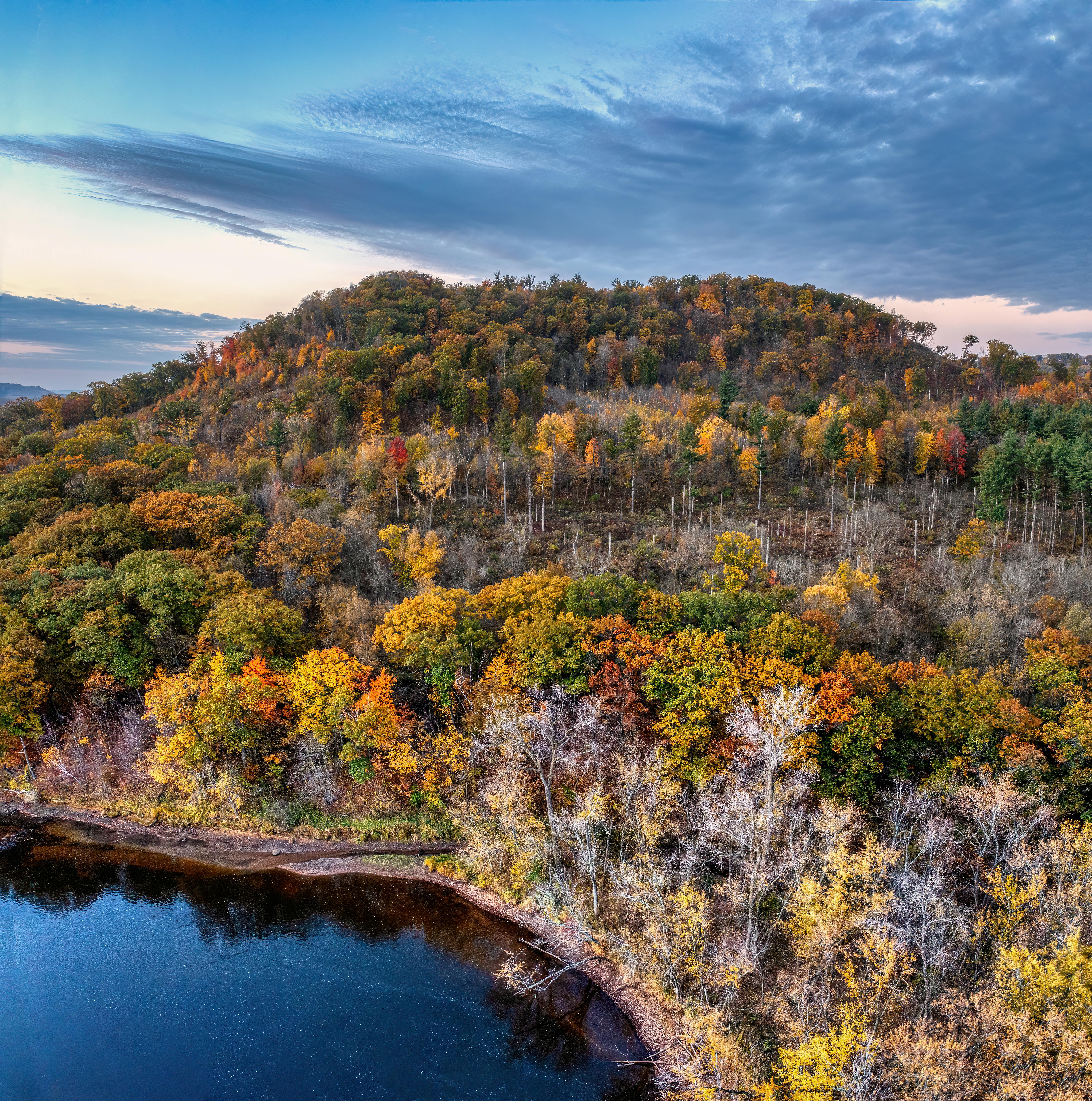 Scenic Autumn View of Ella, Wisconsin Landscape · Free Stock Photo