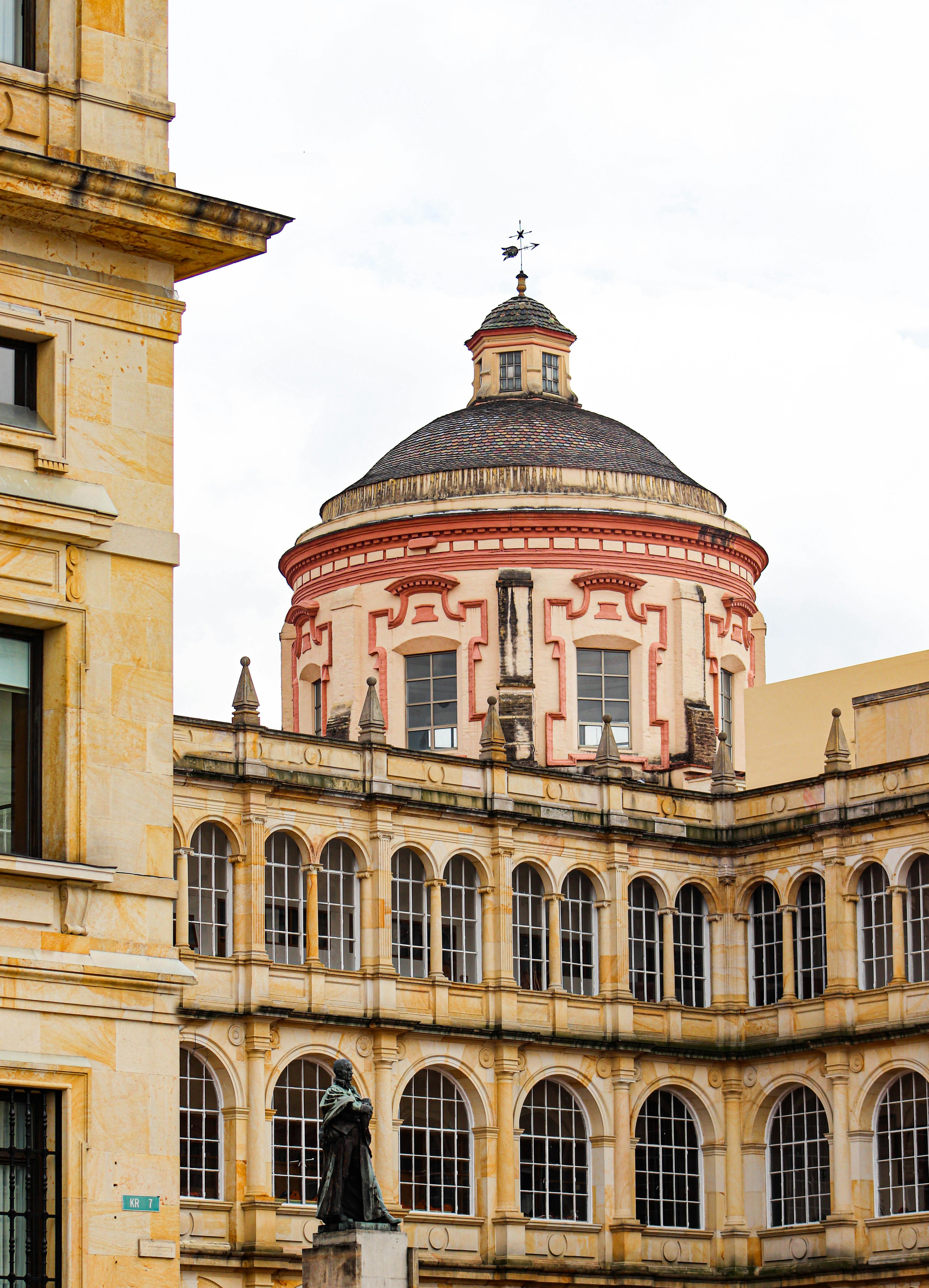 Historic Dome Architecture in Downtown Bogotá · Free Stock Photo