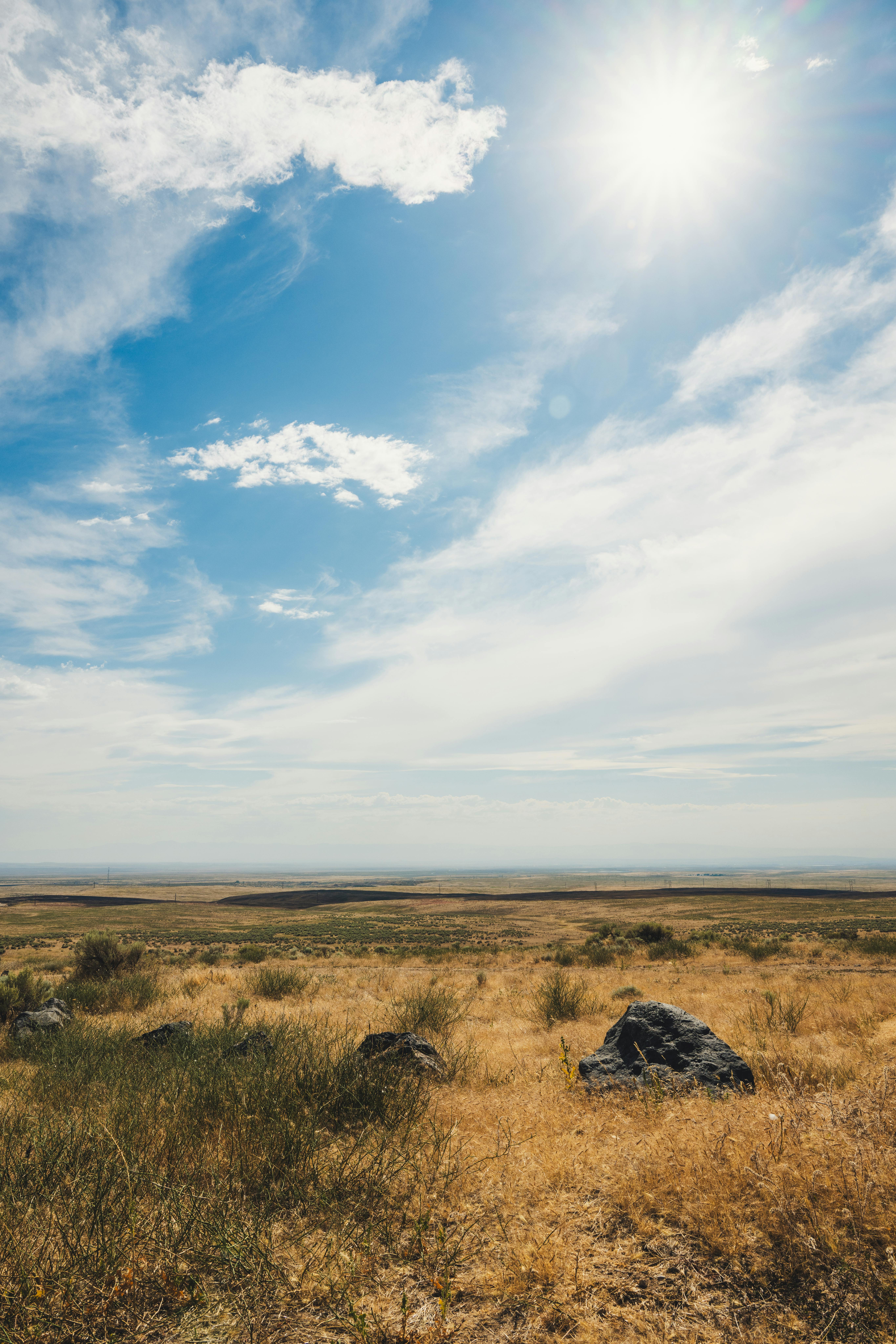 Sunny Day Over Boise Idaho Landscape · Free Stock Photo