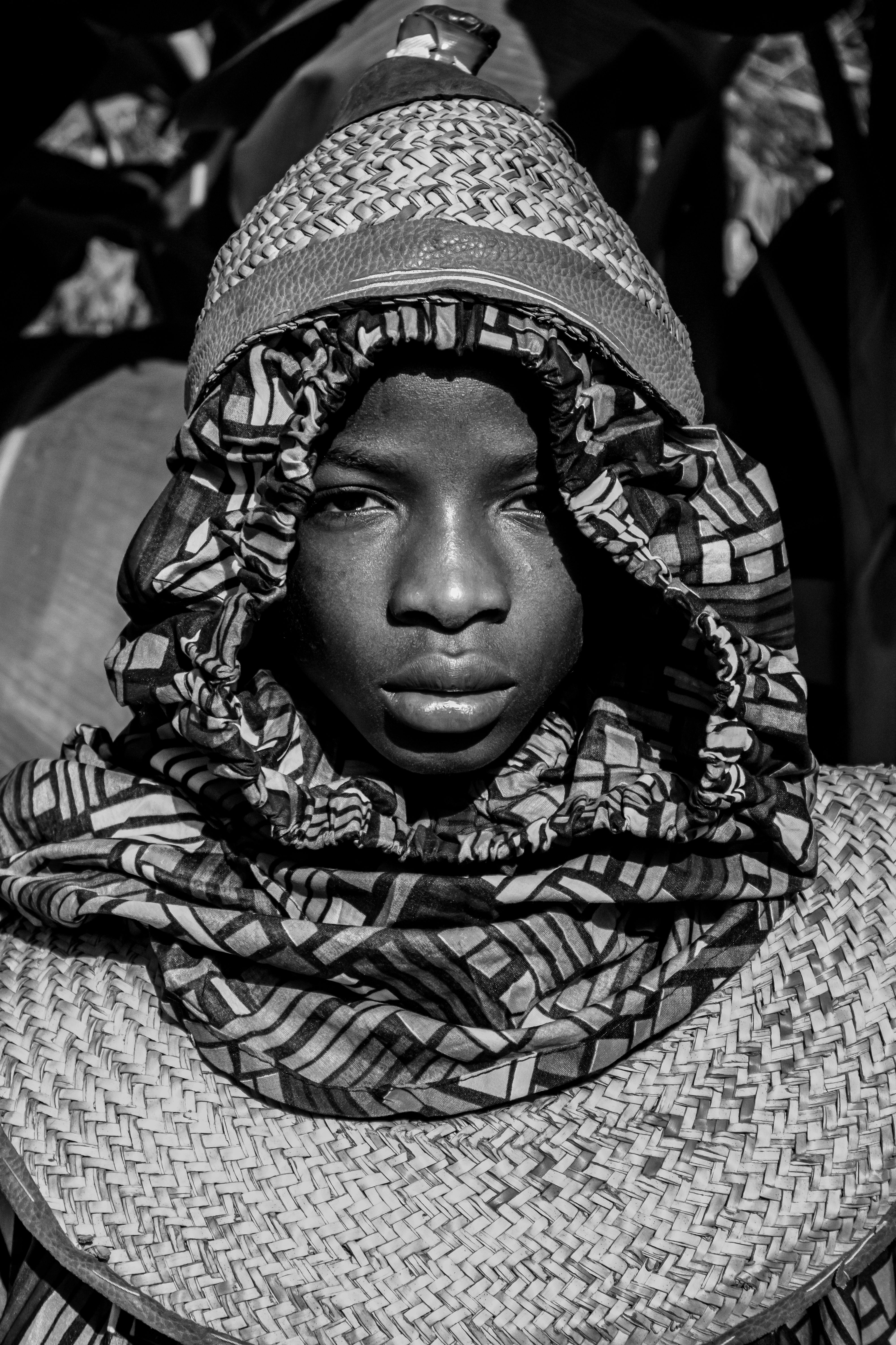 Striking Portrait of Person in Traditional Attire · Free Stock Photo