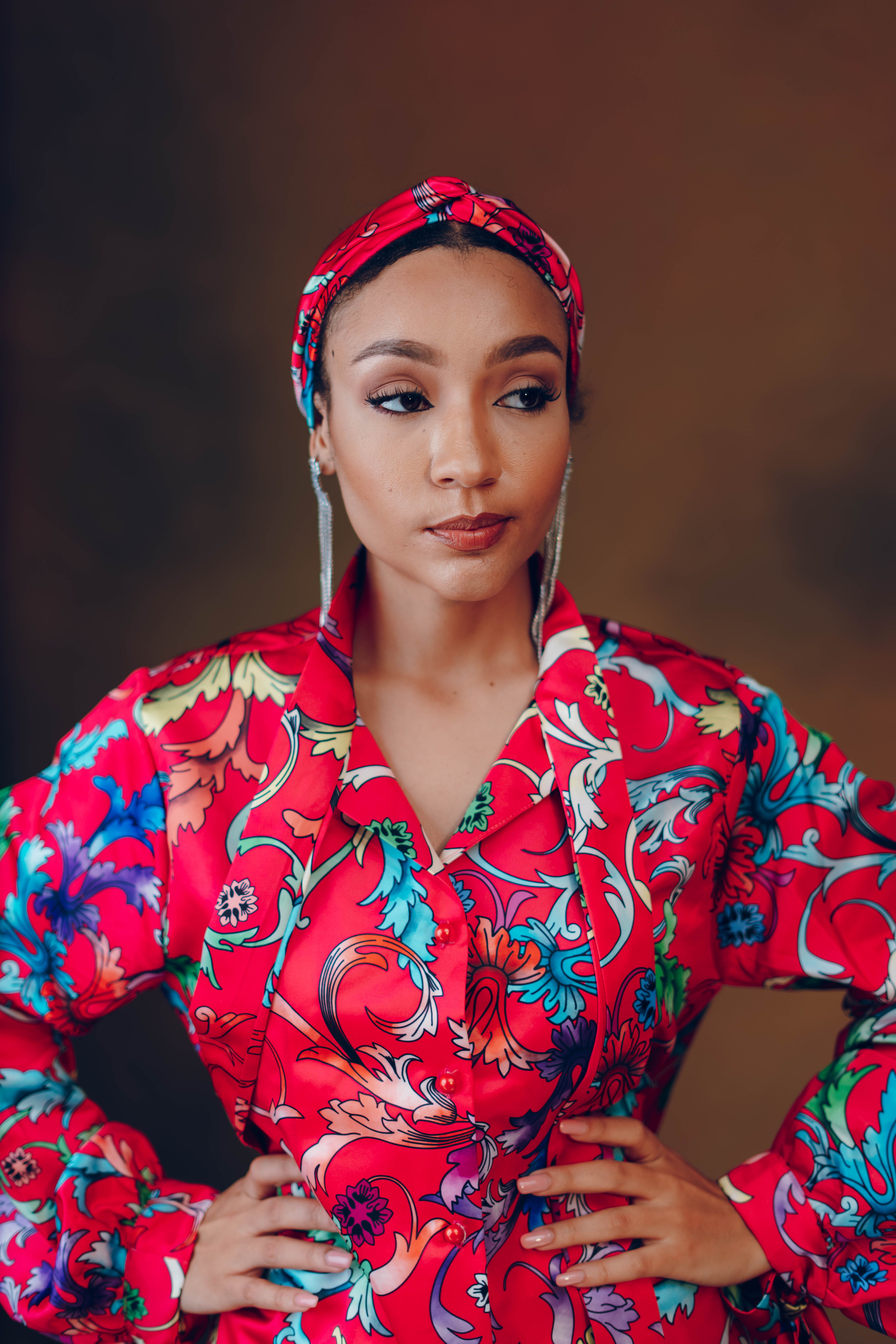 Elegant Fashion Portrait of a Black Model · Free Stock Photo