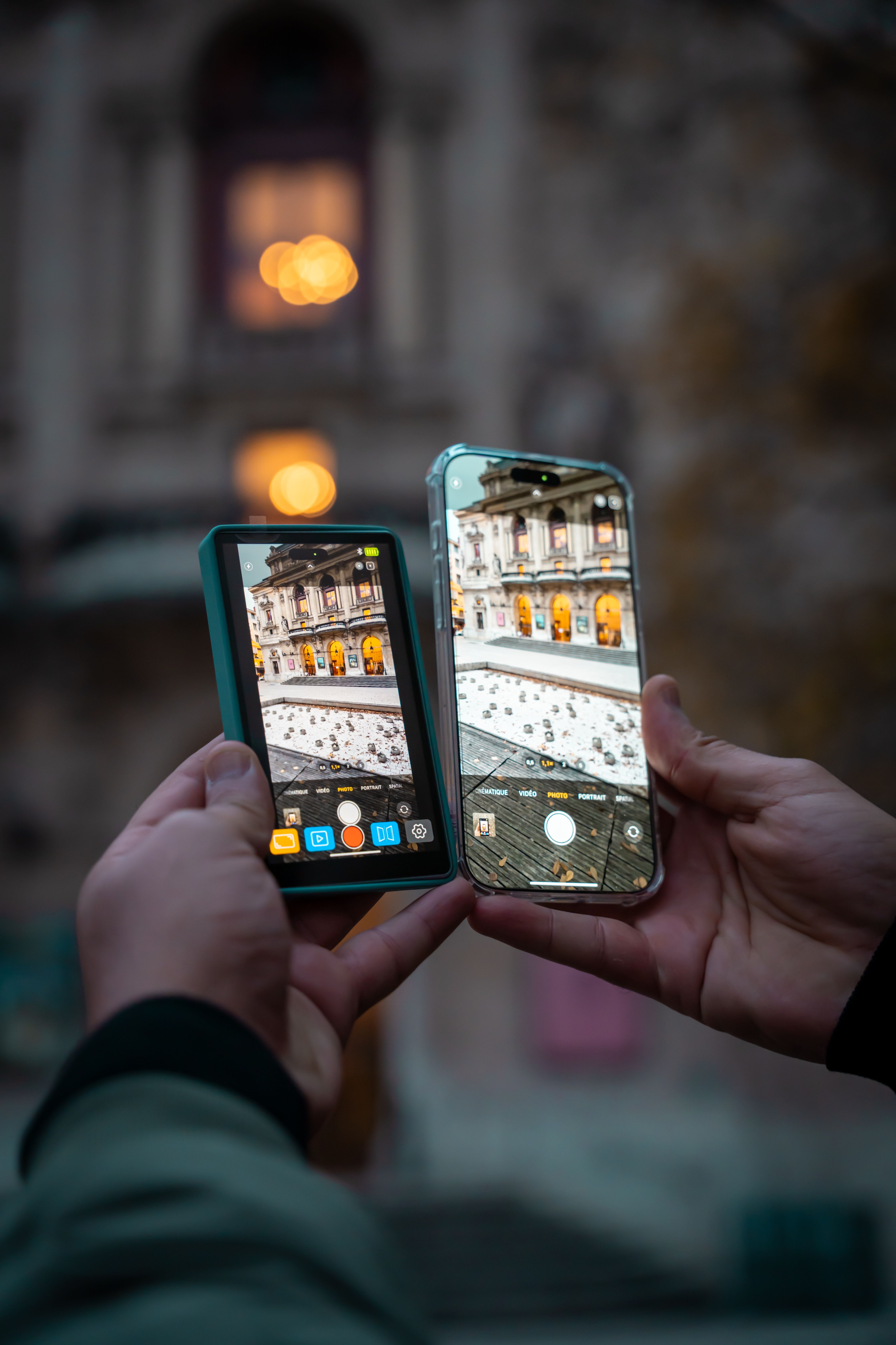 Gold Samsung Android Smartphone Turned on · Free Stock Photo