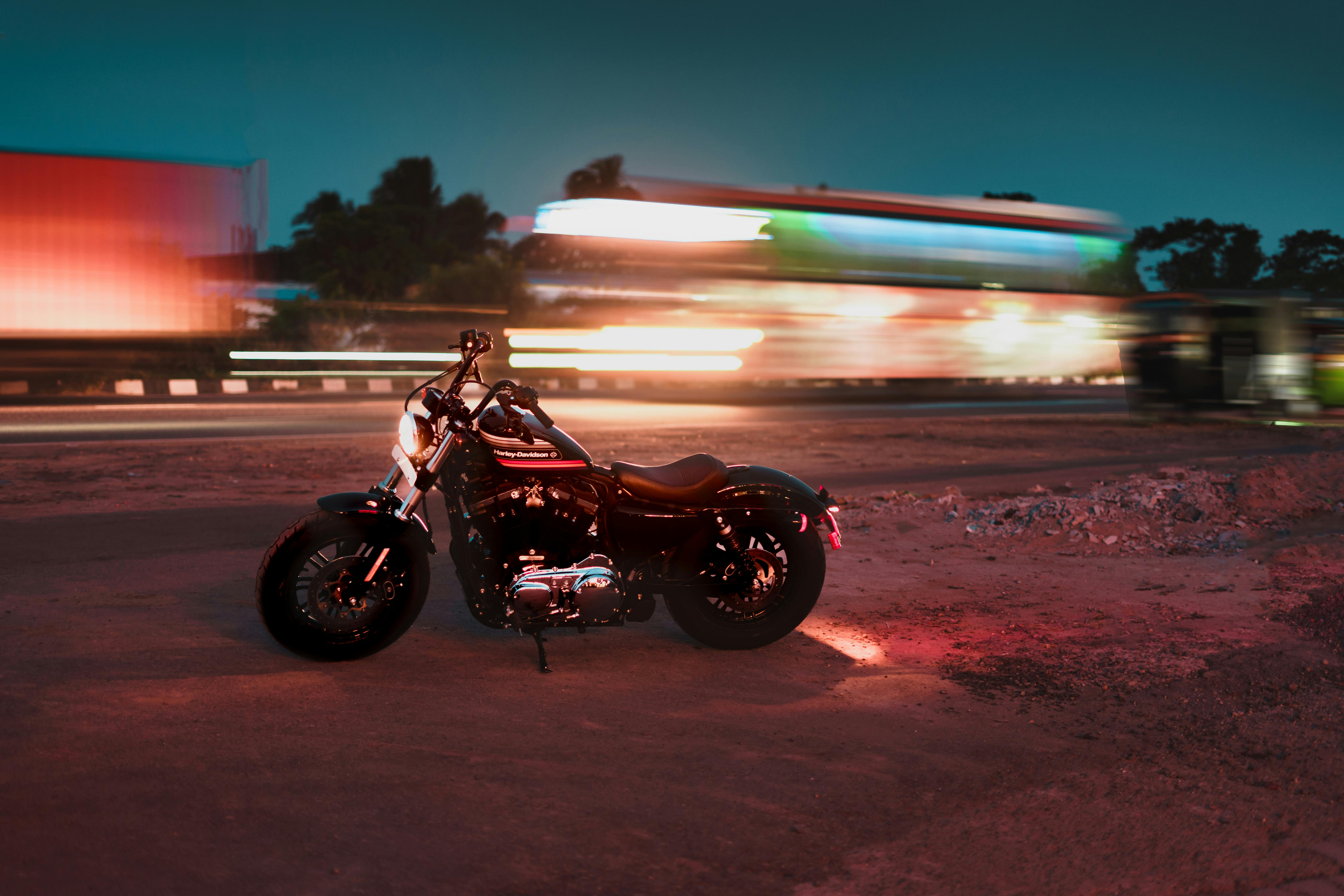 Black Fc317 Sf Motorcycle · Free Stock Photo