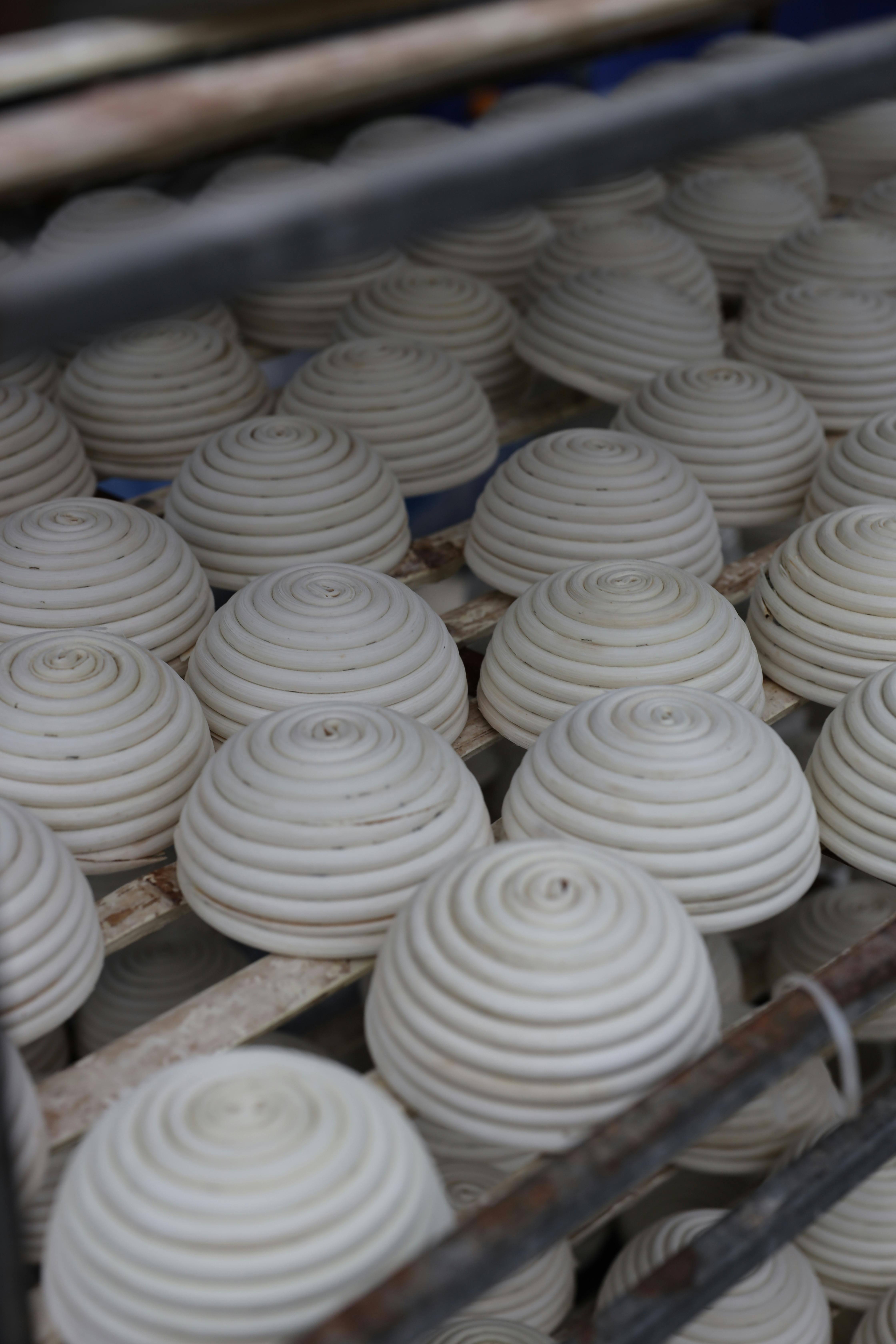Traditional Incense Coil Drying Rack Overview · Free Stock Photo