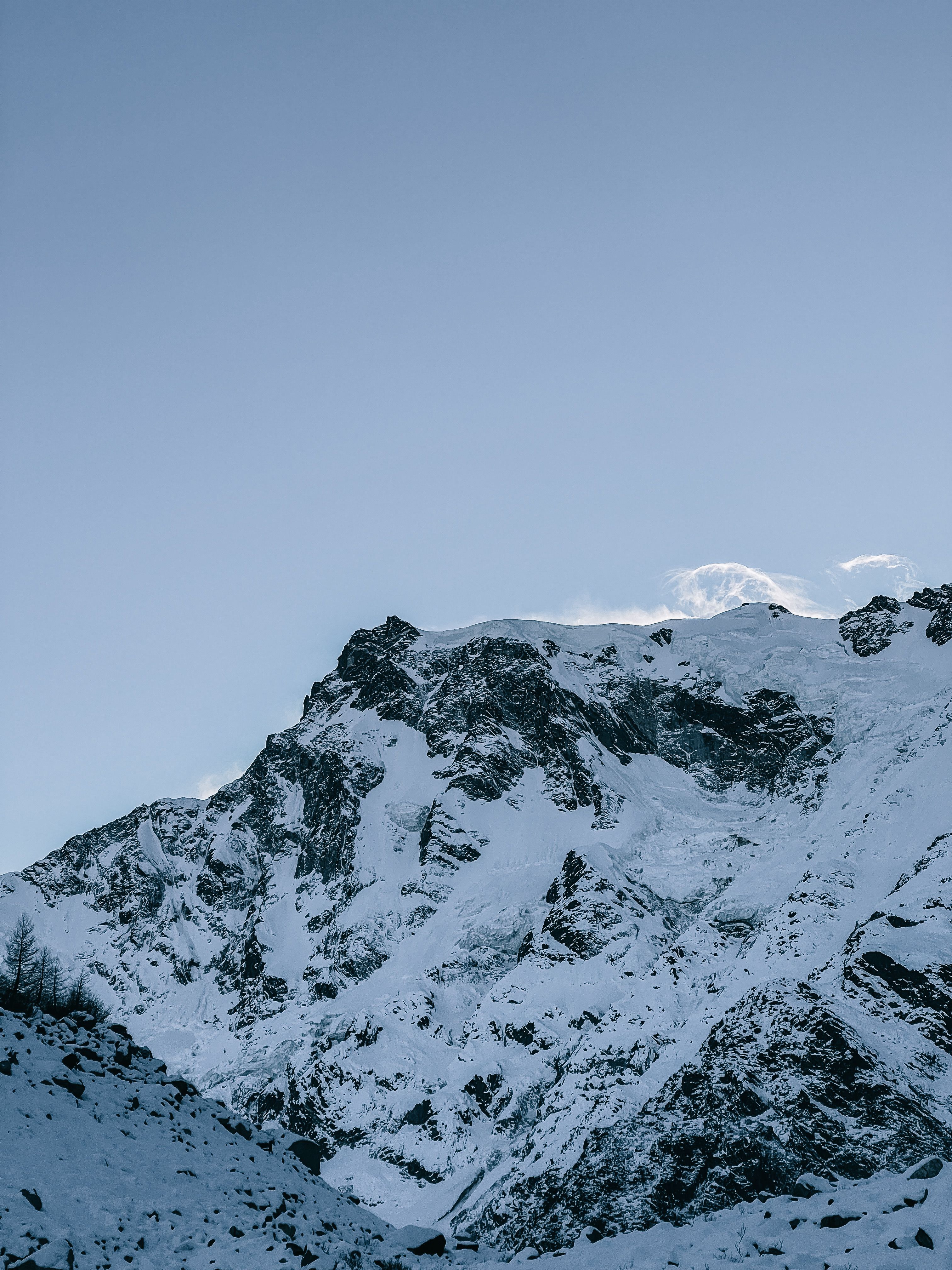 Landscape Photo of Snow CappedMountain · Free Stock Photo