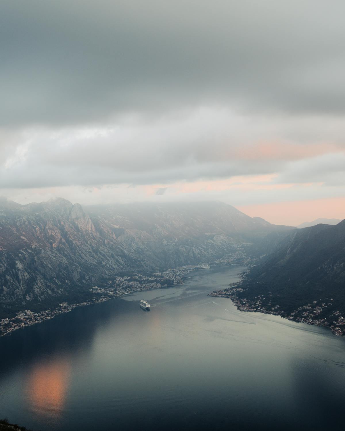 Aerial+View+Of+Dramatic+Coastal+Mountain+Landscape+And+Road+In+Southern ...