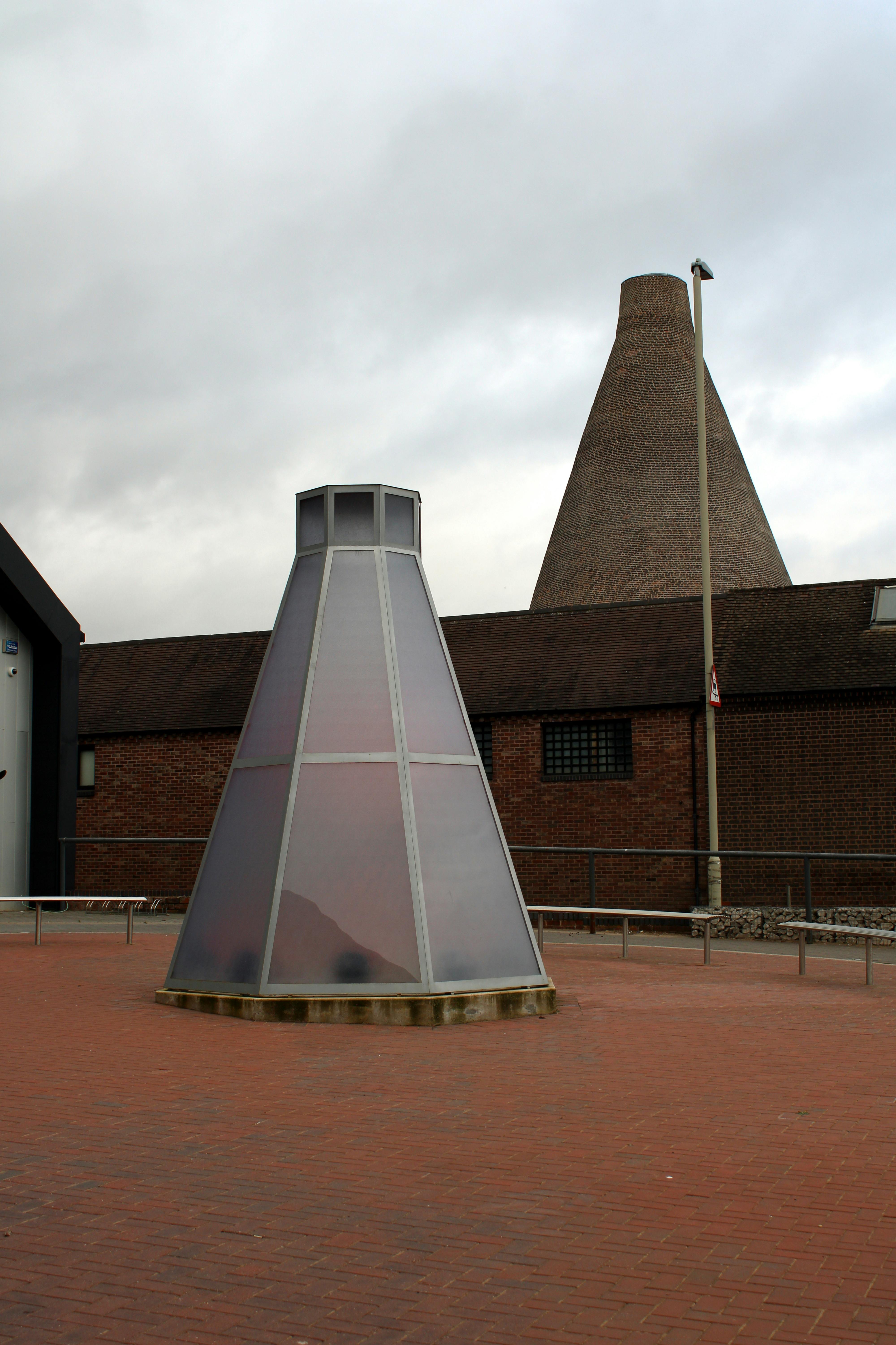 Modern Glass Cone Structure in England · Free Stock Photo