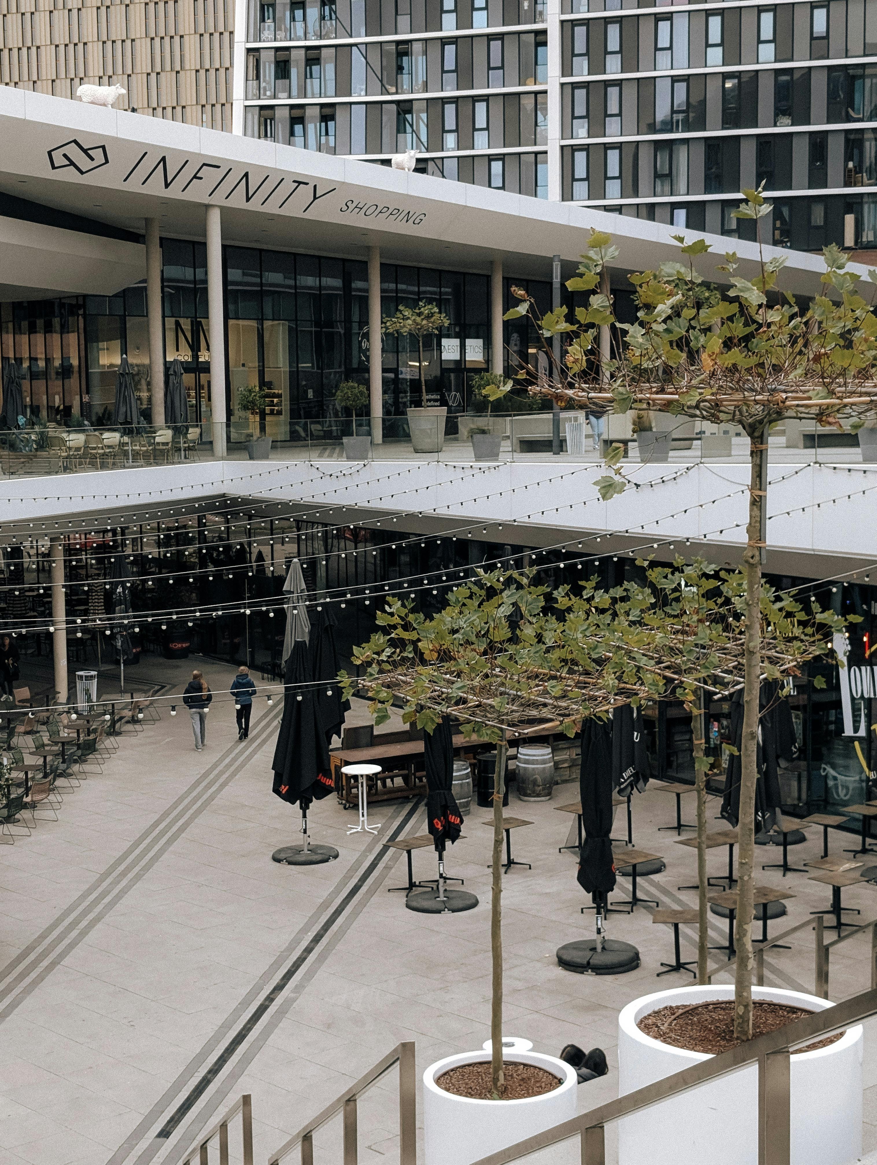 Modern Shopping Center in Luxembourg City · Free Stock Photo