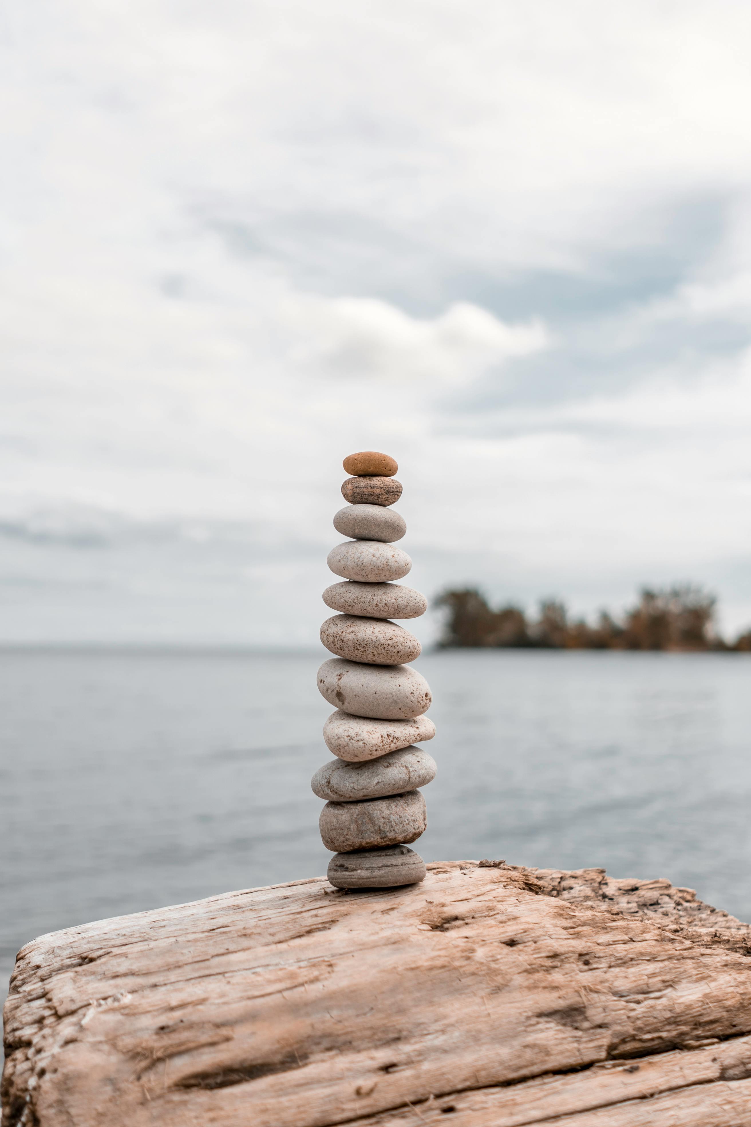 Close up of Stones and Waves · Free Stock Photo