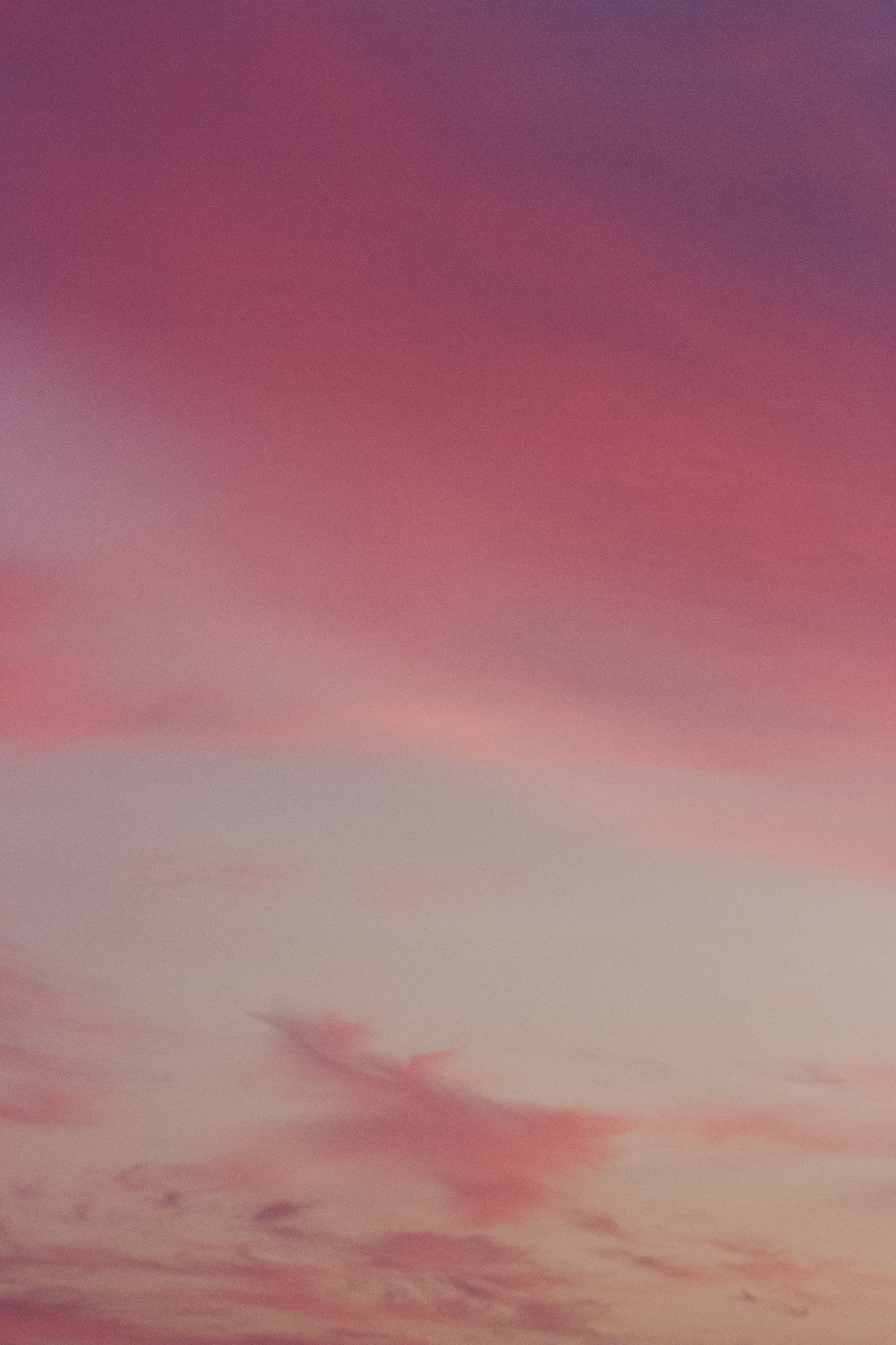 Cielo Morado Al Atardecer