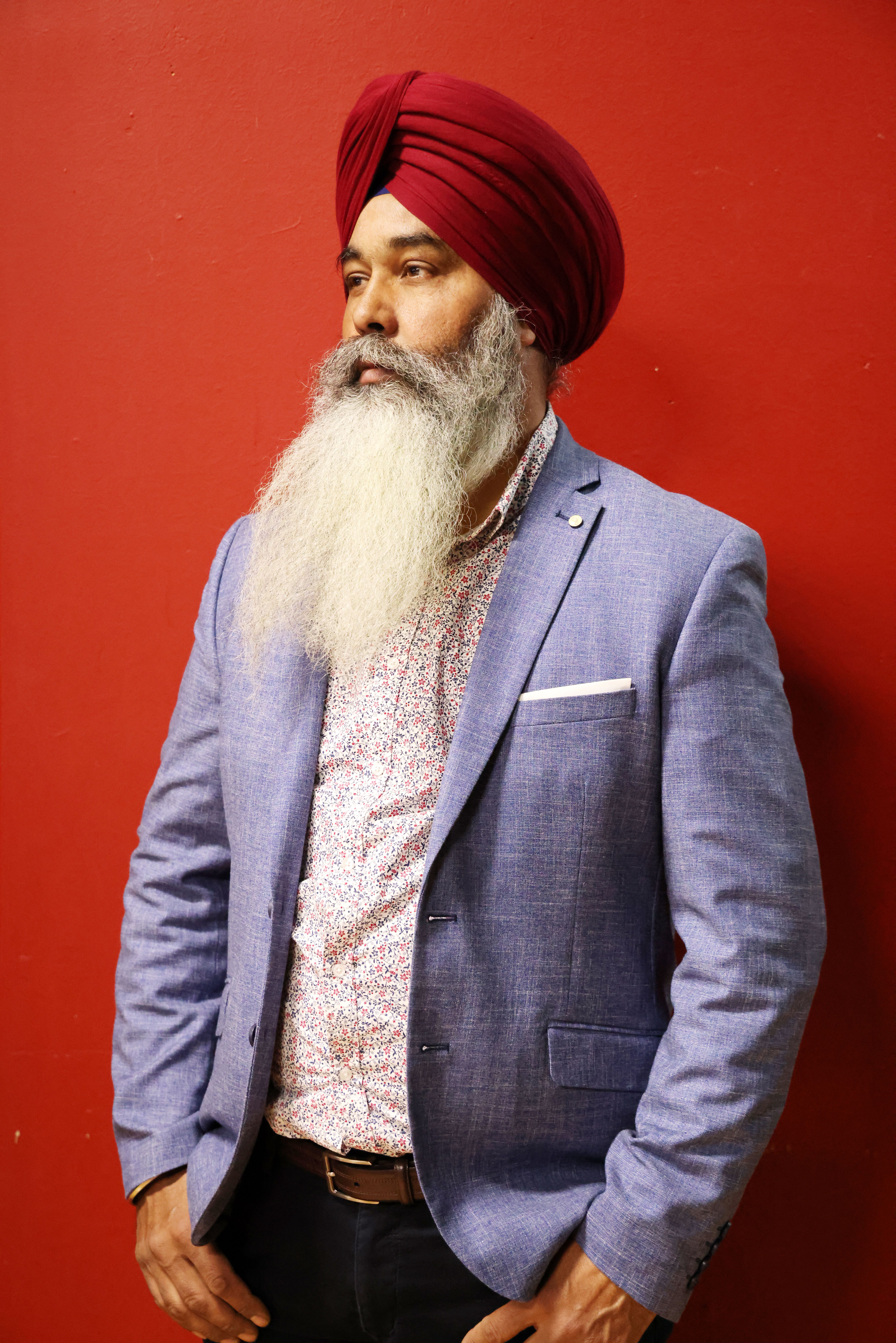 Portrait of Sikh Couple in Traditional Attire · Free Stock Photo