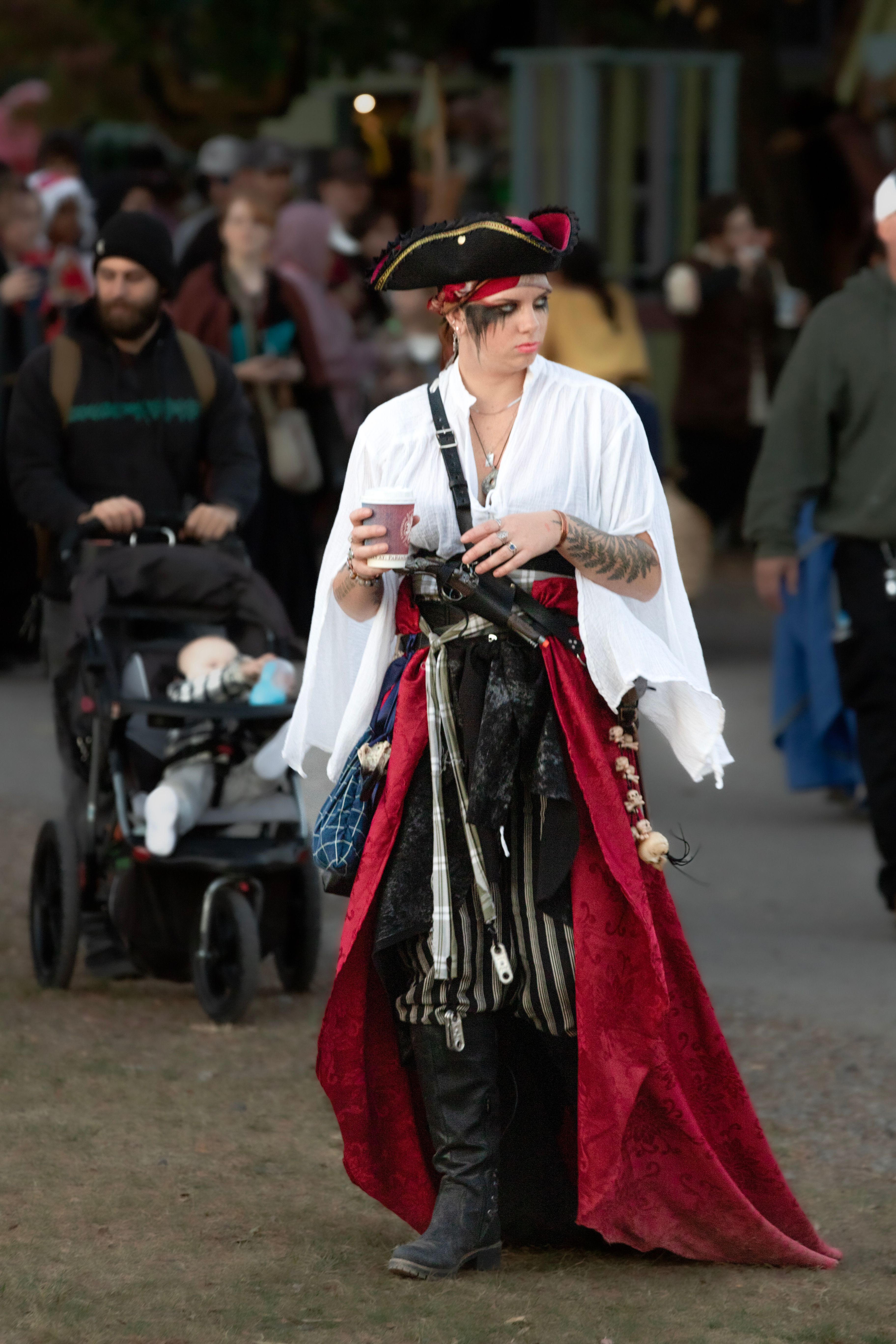 Renaissance Festival Pirate Costume Parade · Free Stock Photo