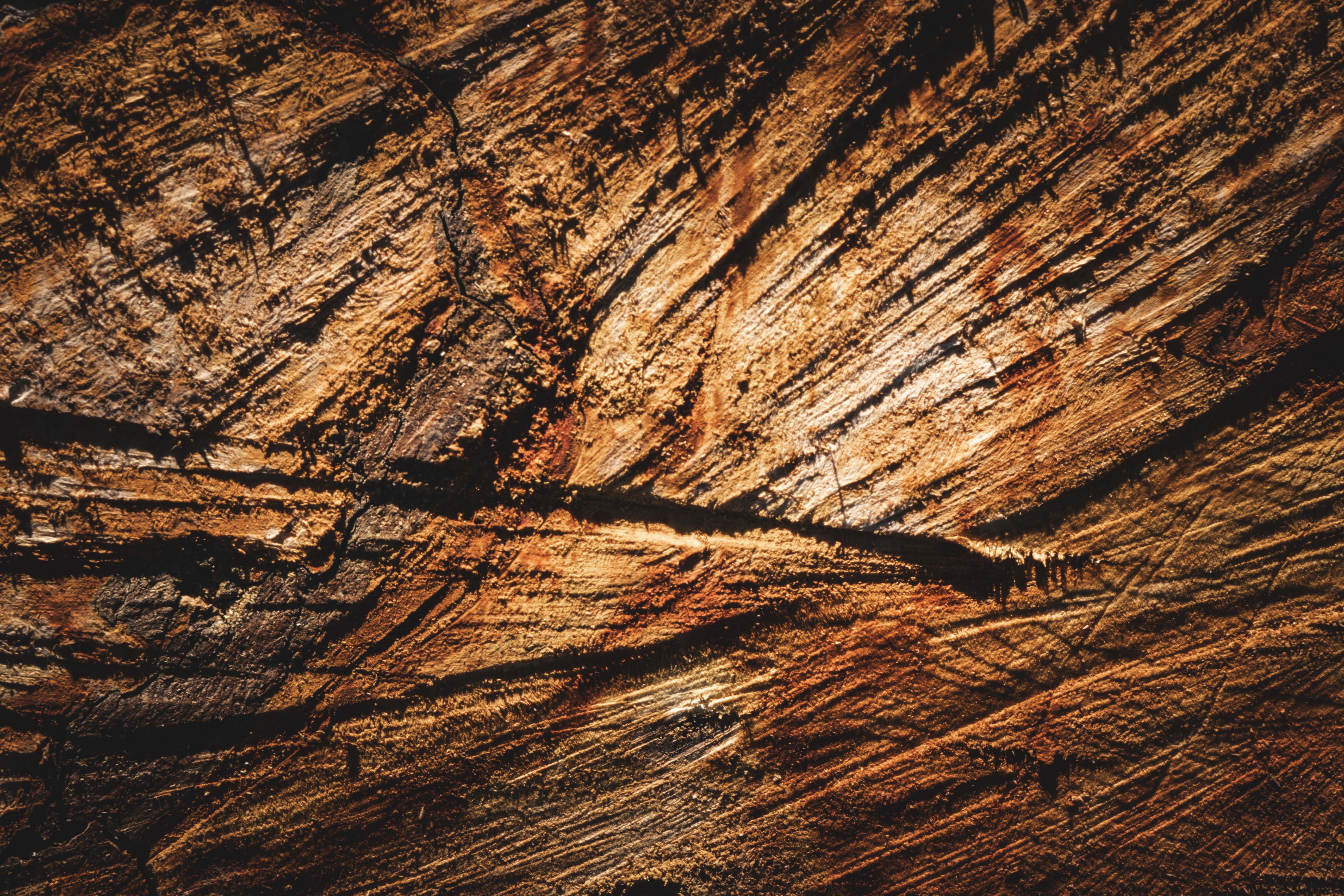 Primer Plano De Una Superficie De Madera Texturizada · Foto de stock ...