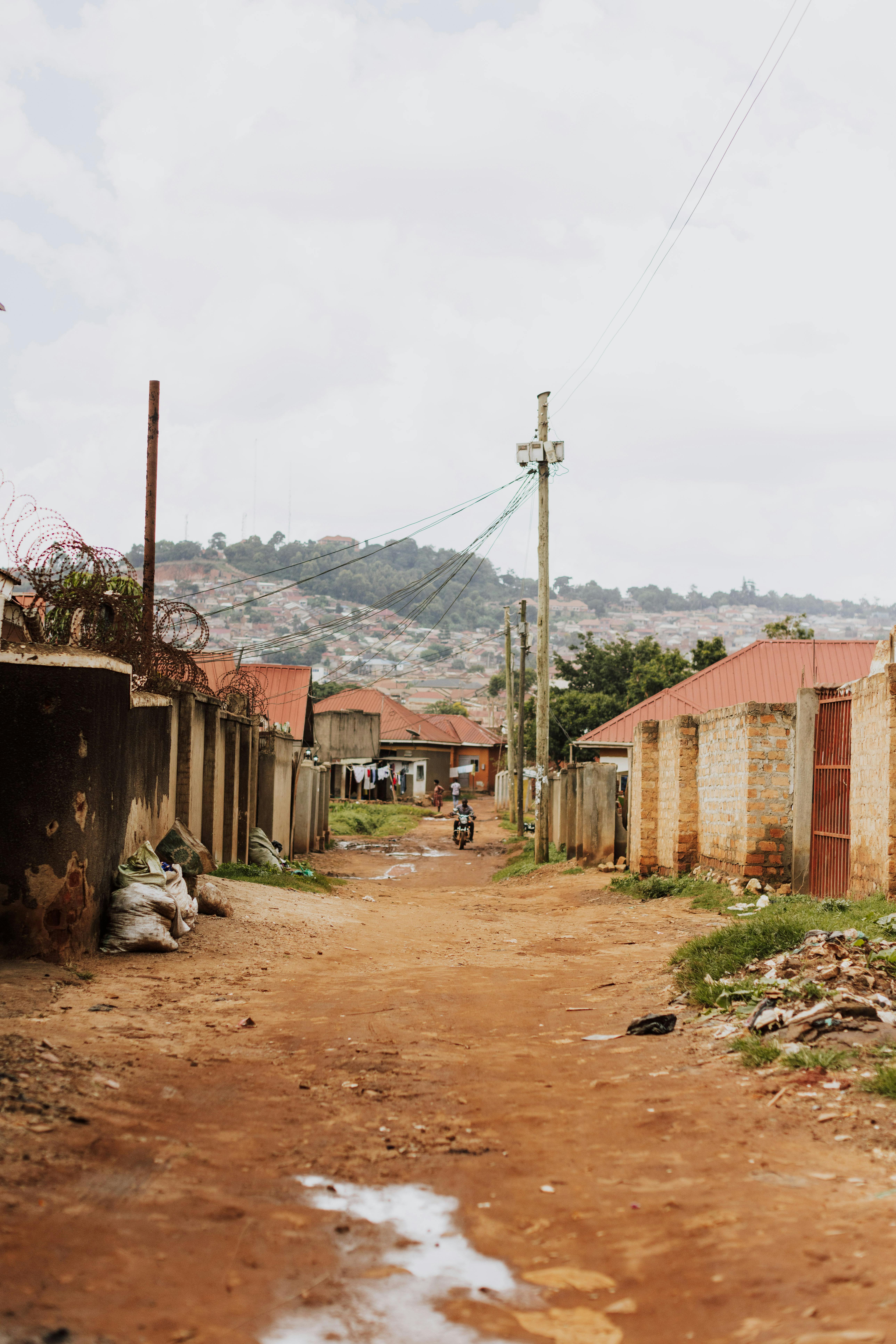 Rustic Ugandan Village Street Scene · Free Stock Photo
