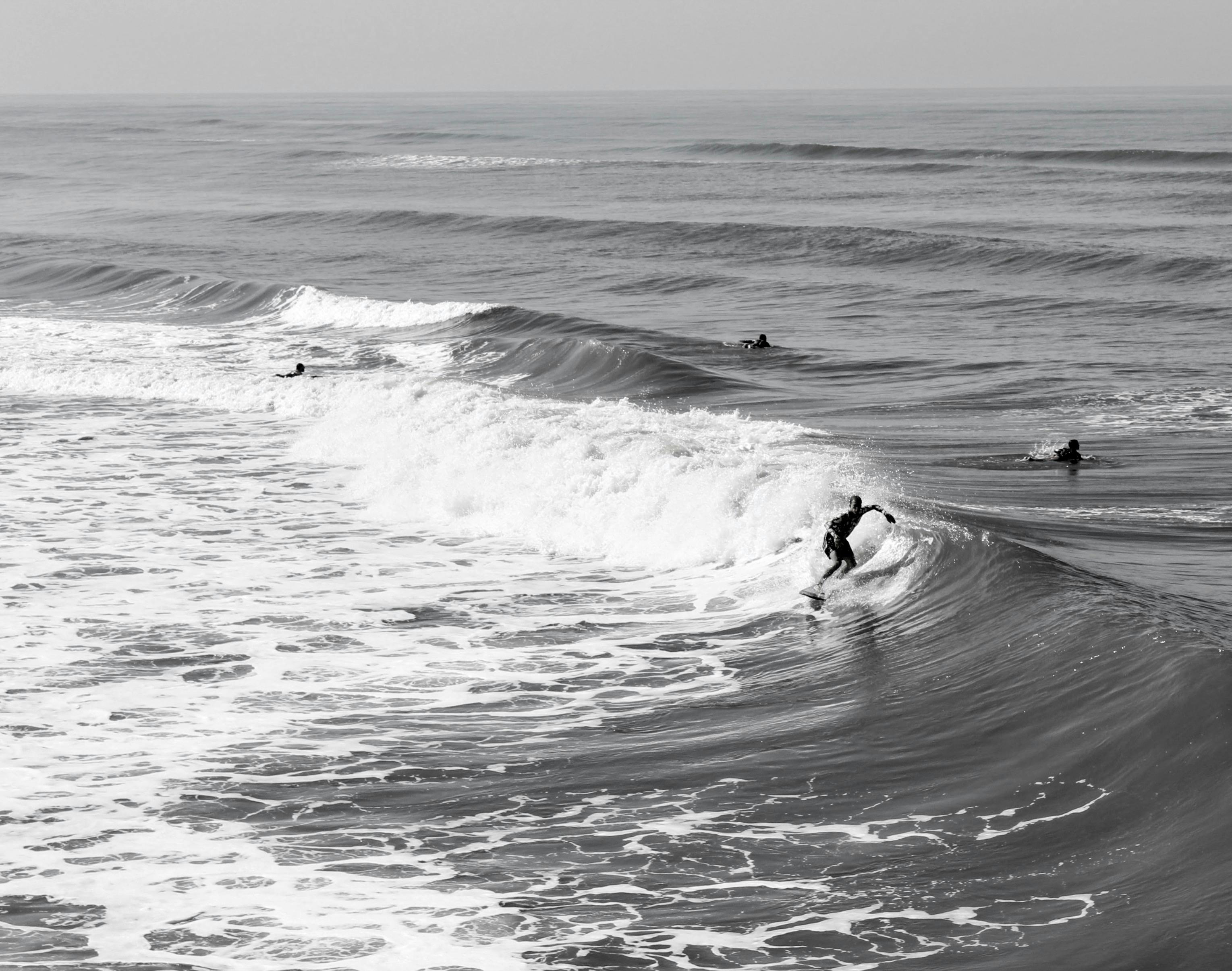Surfer Riding Waves in Mongaguá, Brazil · Free Stock Photo