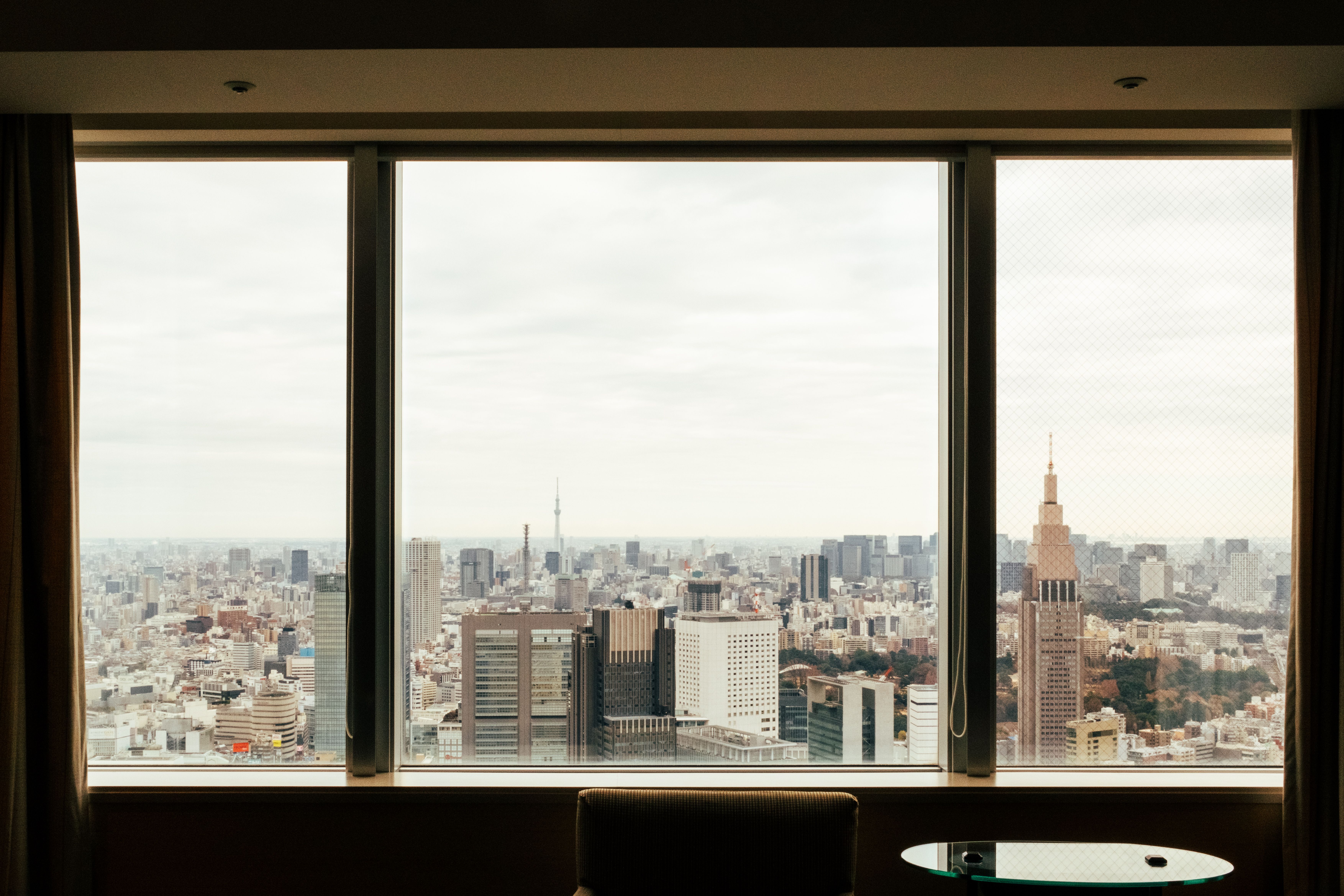 Panoramic View of Tokyo Skyline from a High-rise · Free Stock Photo