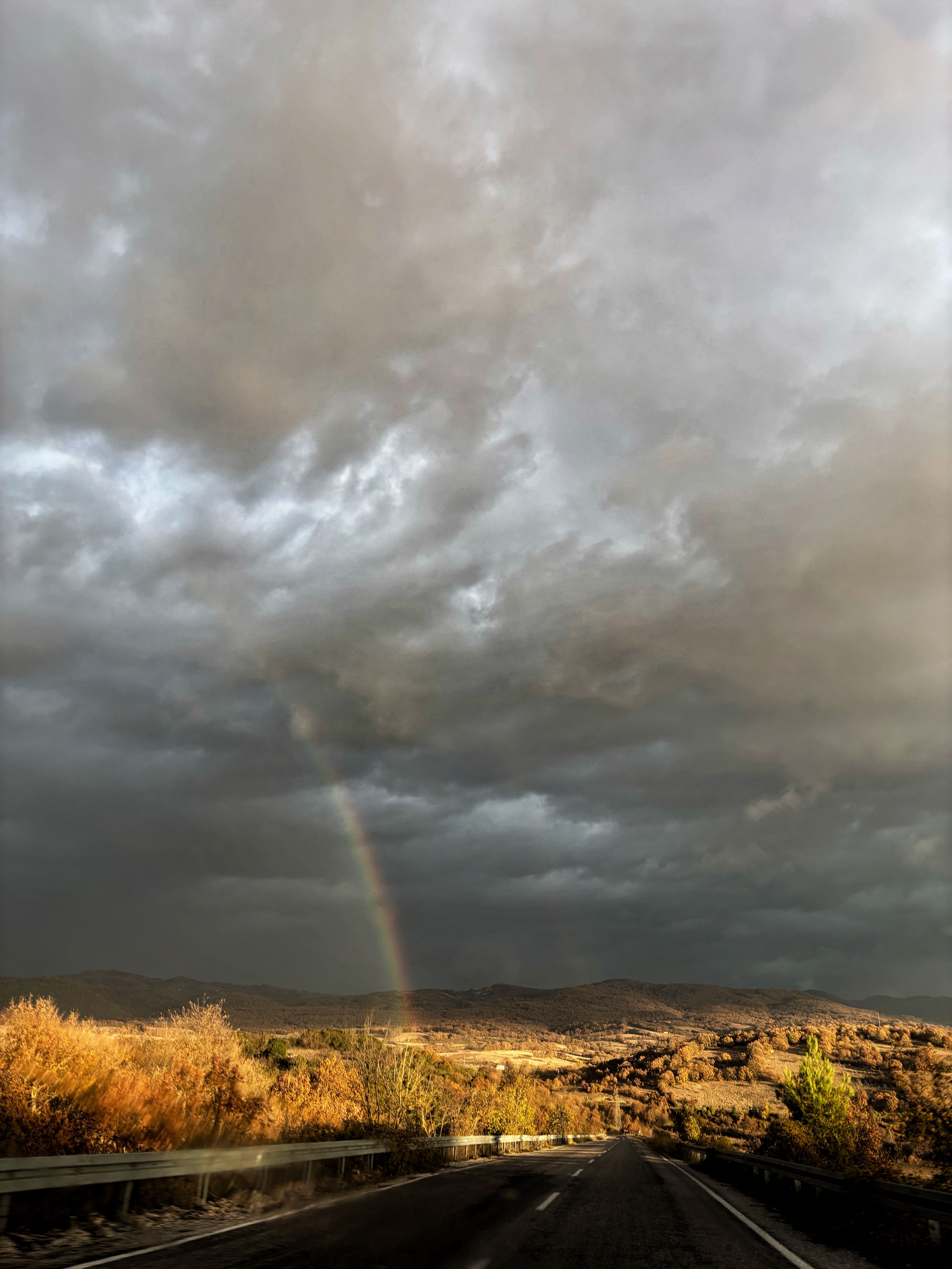 Scenic Rainbow Over Dramatic Landscape · Free Stock Photo