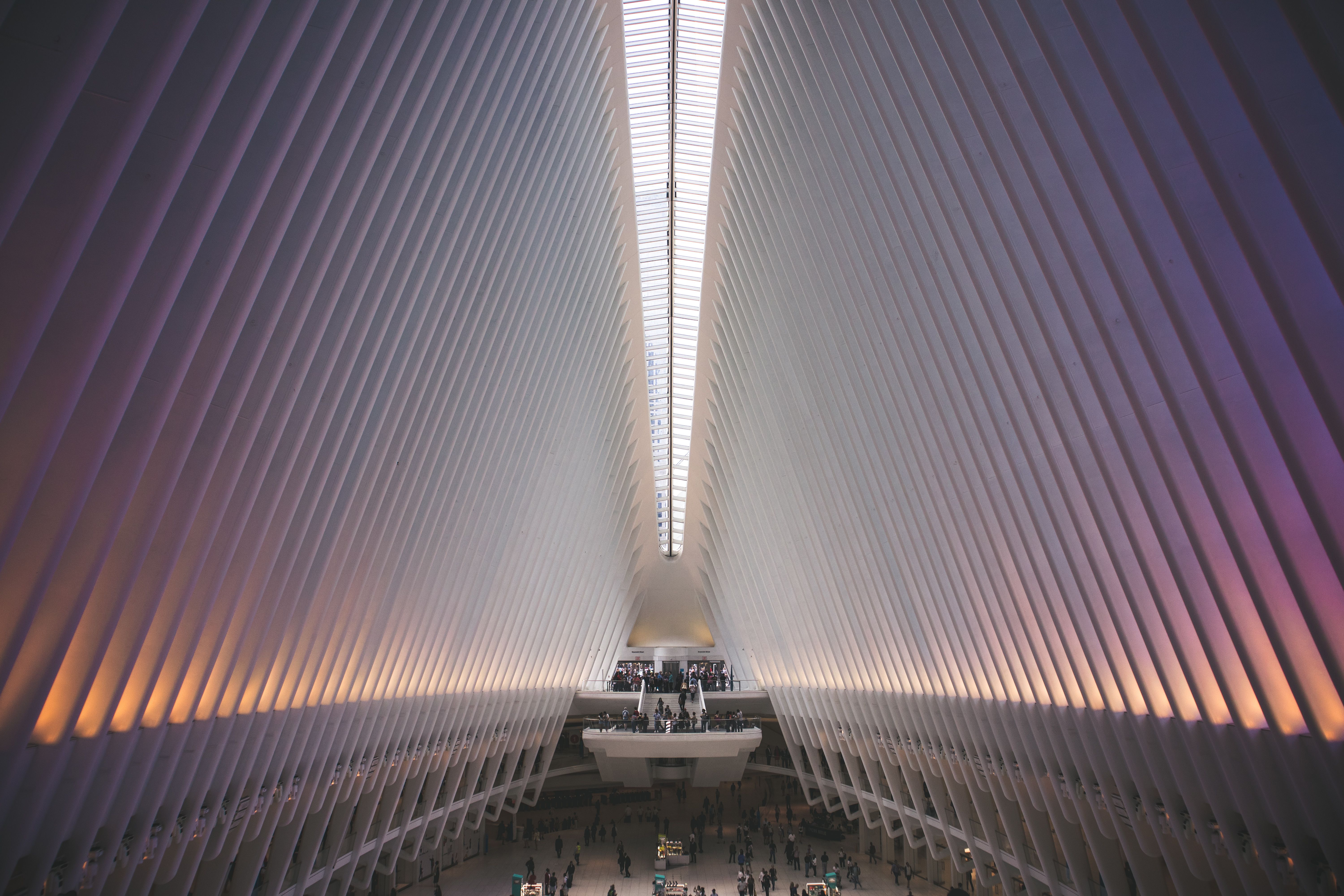 Intérieur Moderne De L'oculus World Trade Center · Photo gratuite