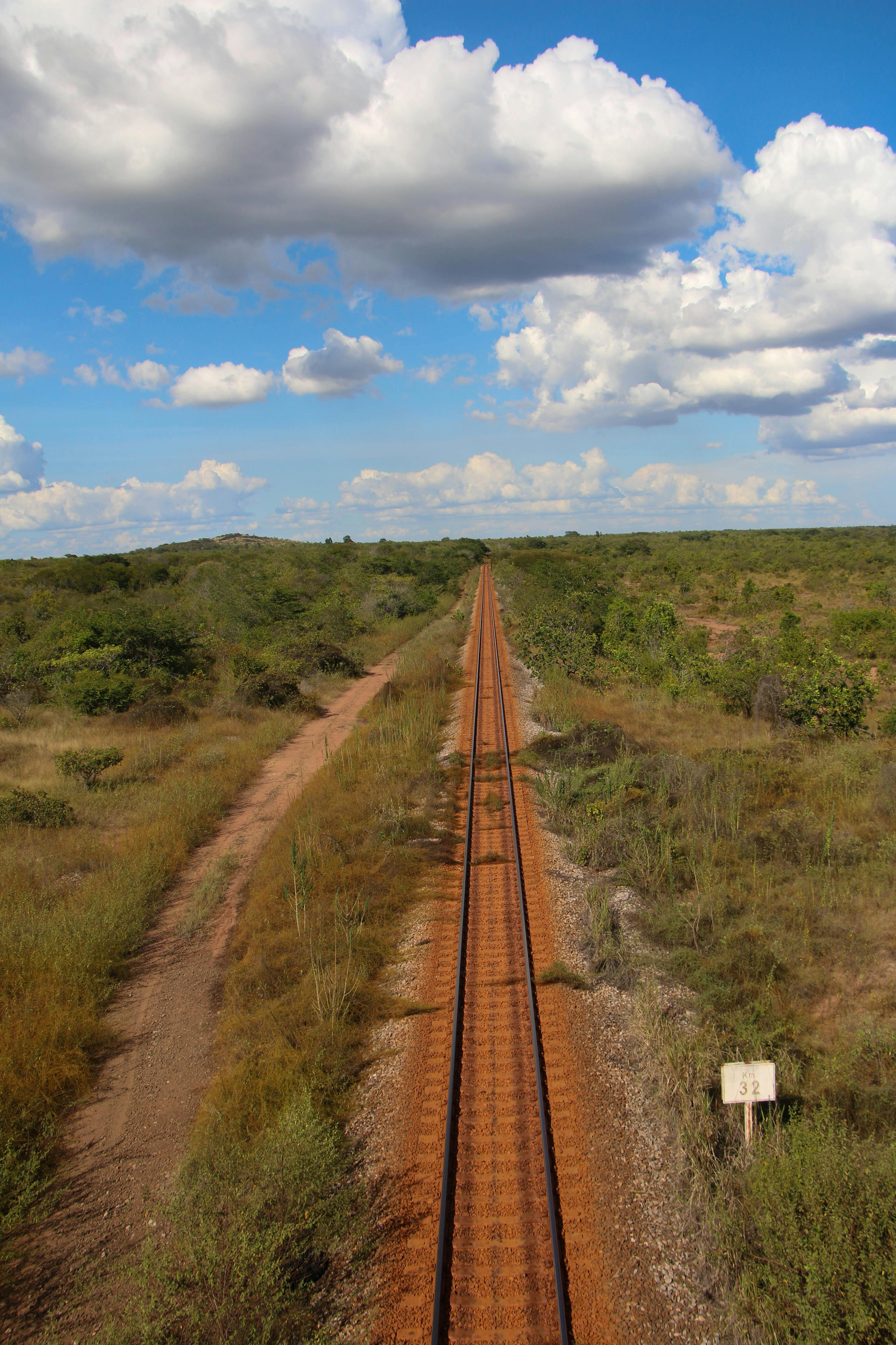 Scenic Railway Track Through Venezuelan Landscape · Free Stock Photo