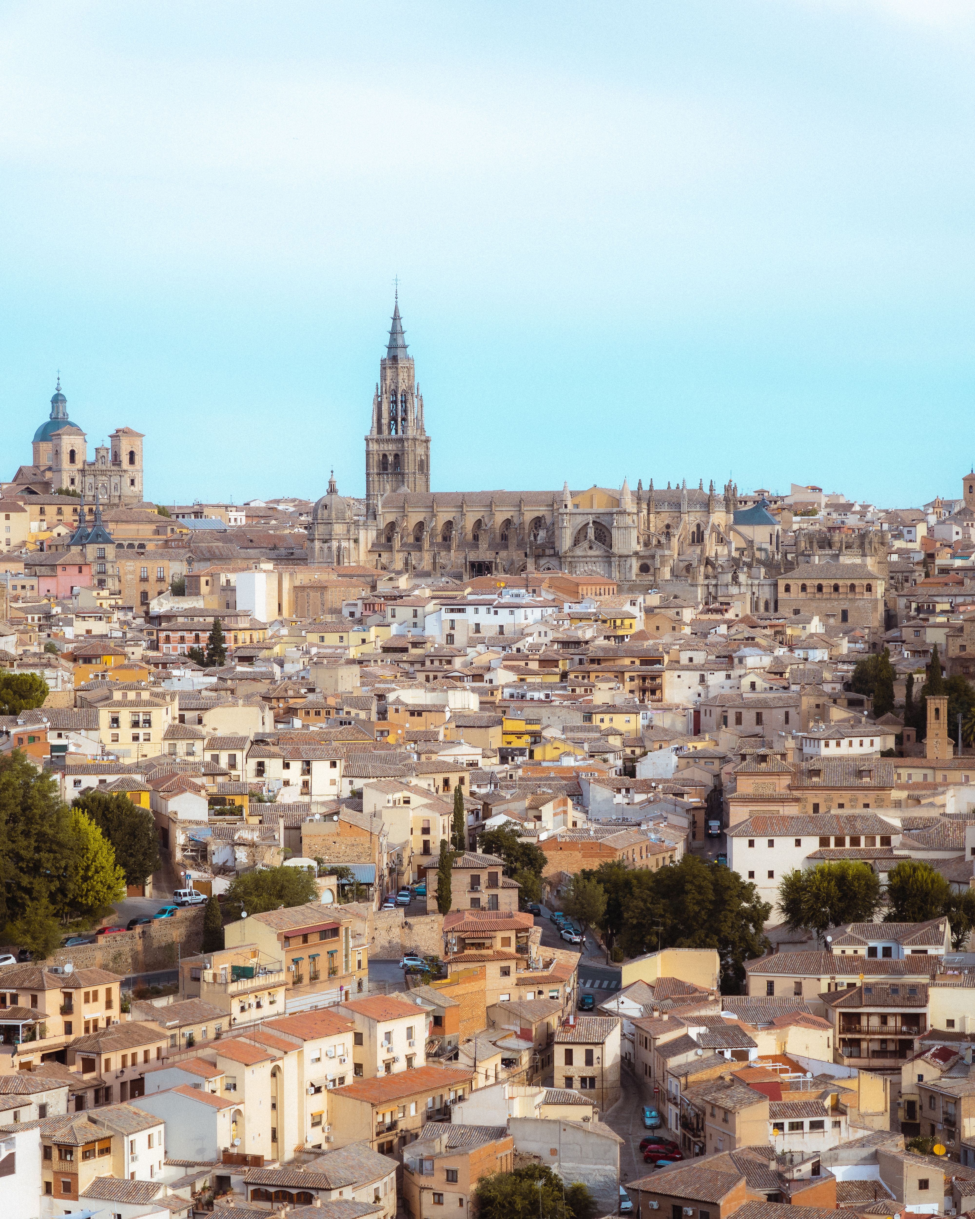 Aerial View of Historic Toledo, Spain · Free Stock Photo