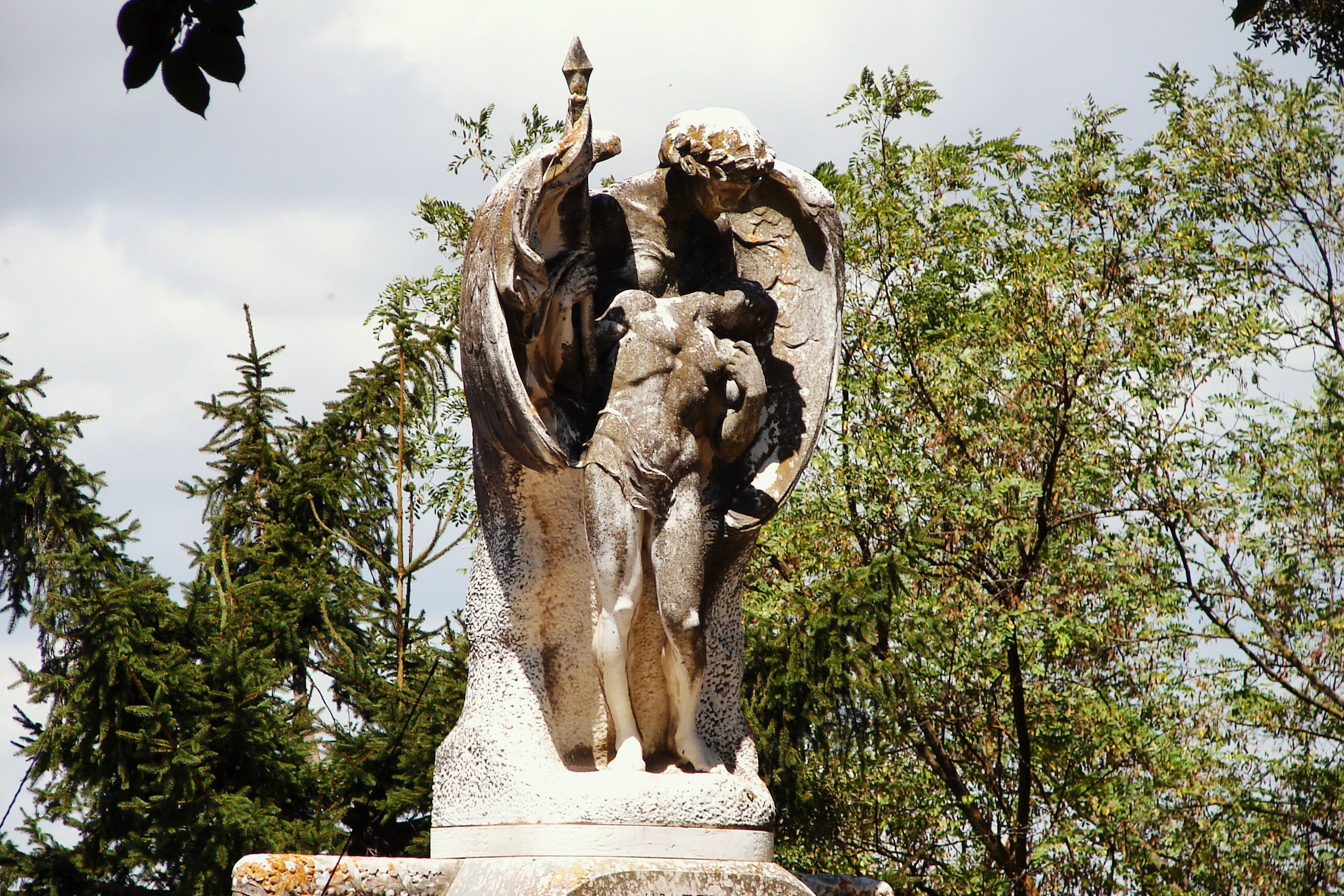 Historic Stone Statue in Volterra, Italy · Free Stock Photo