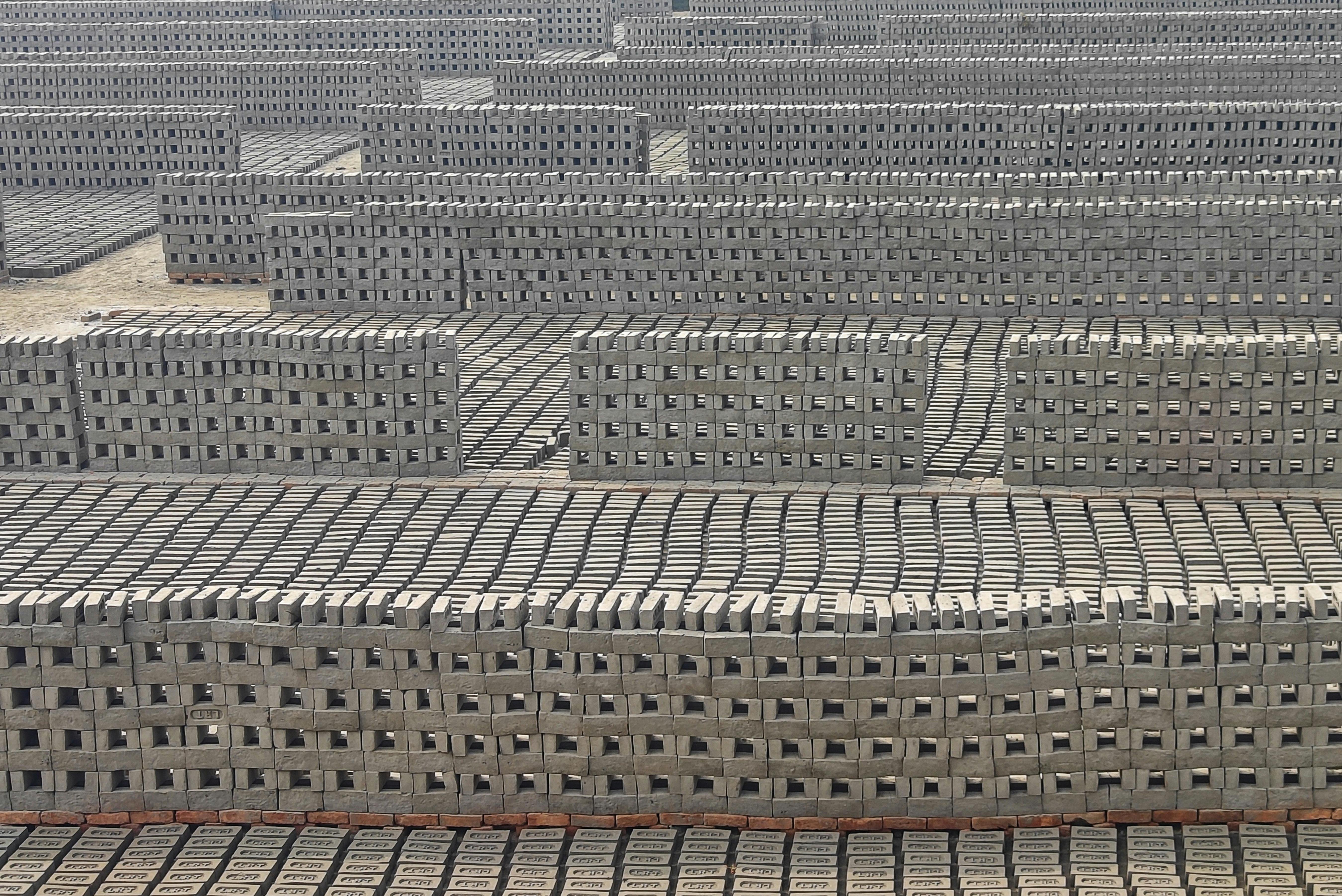 Bricks Drying in Haroa Brick Field, India · Free Stock Photo