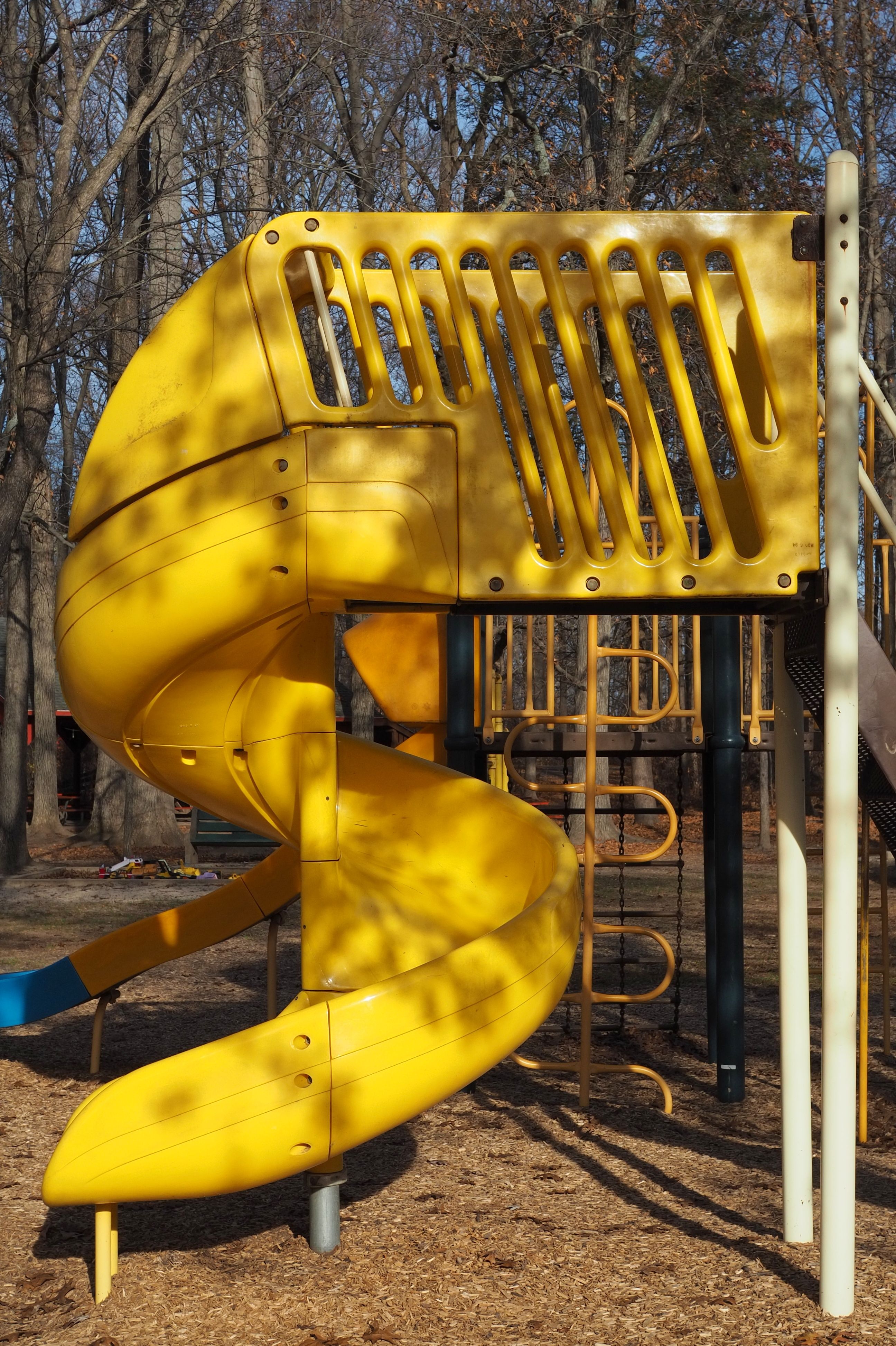 Boy Playing on Slide in Playground · Free Stock Photo