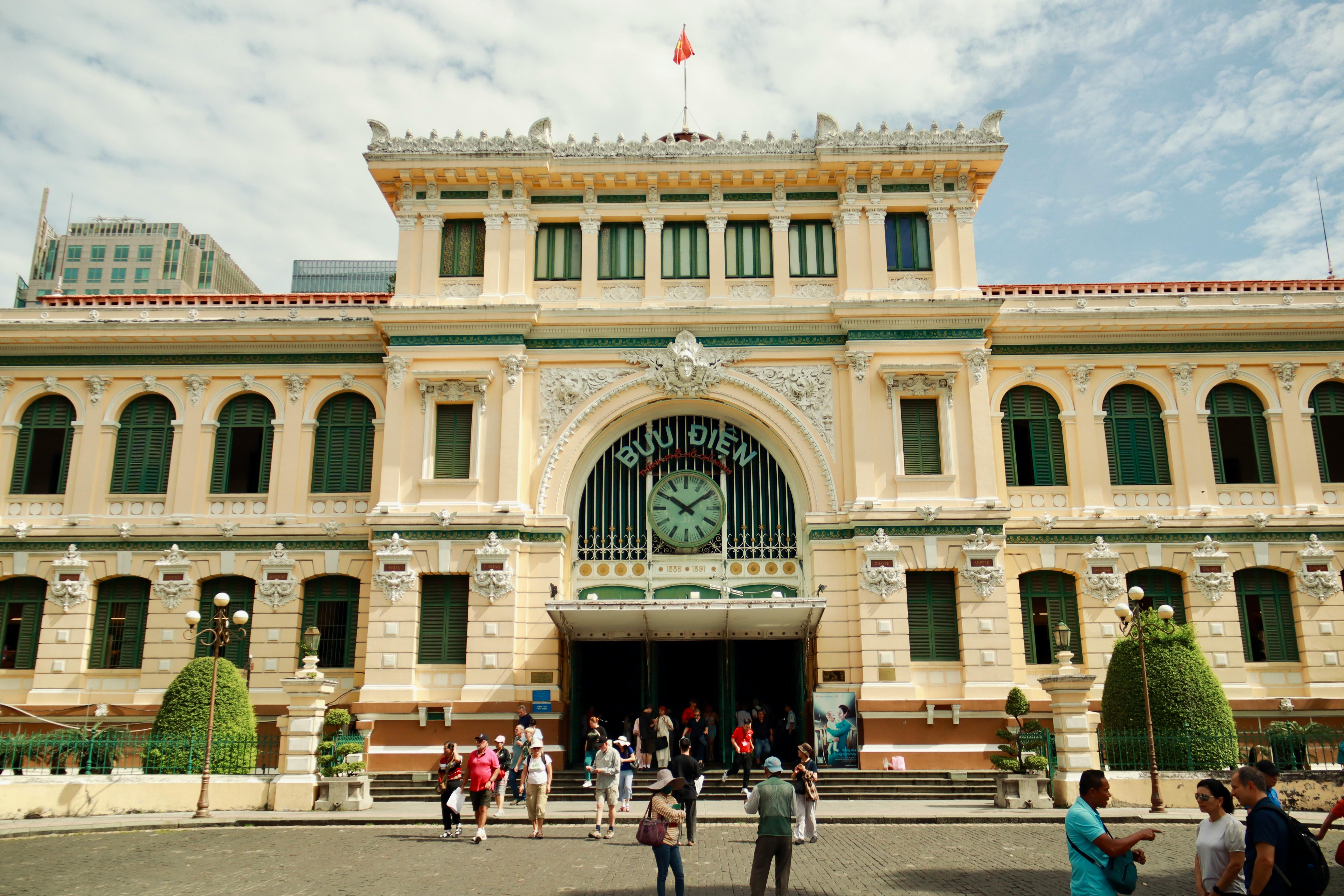 Historic Central Post Office in Ho Chi Minh City · Free Stock Photo