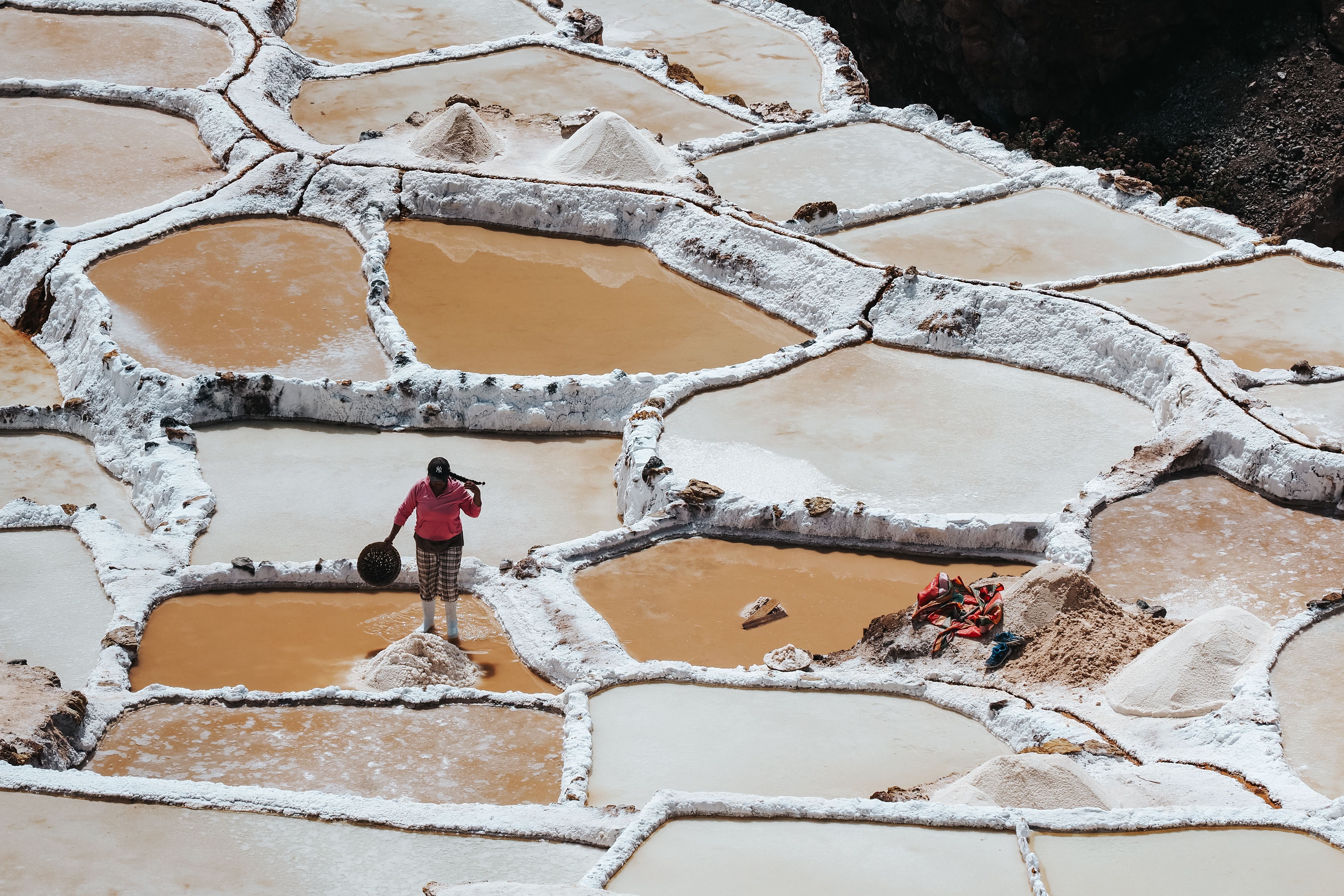 Traditional Salt Pans in Urubamba, Peru · Free Stock Photo