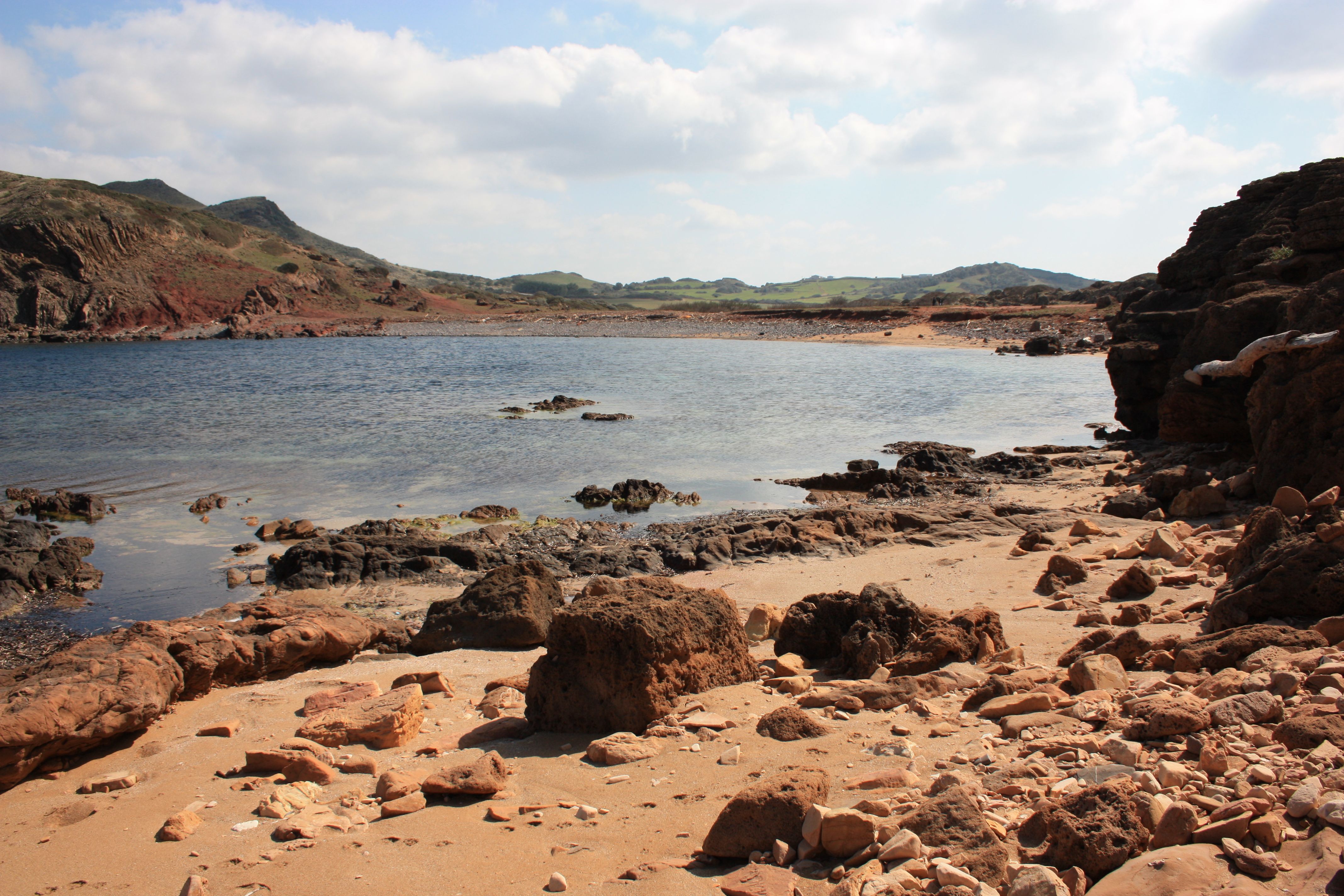 Rocky Coastal Landscape with Calm Water · Free Stock Photo
