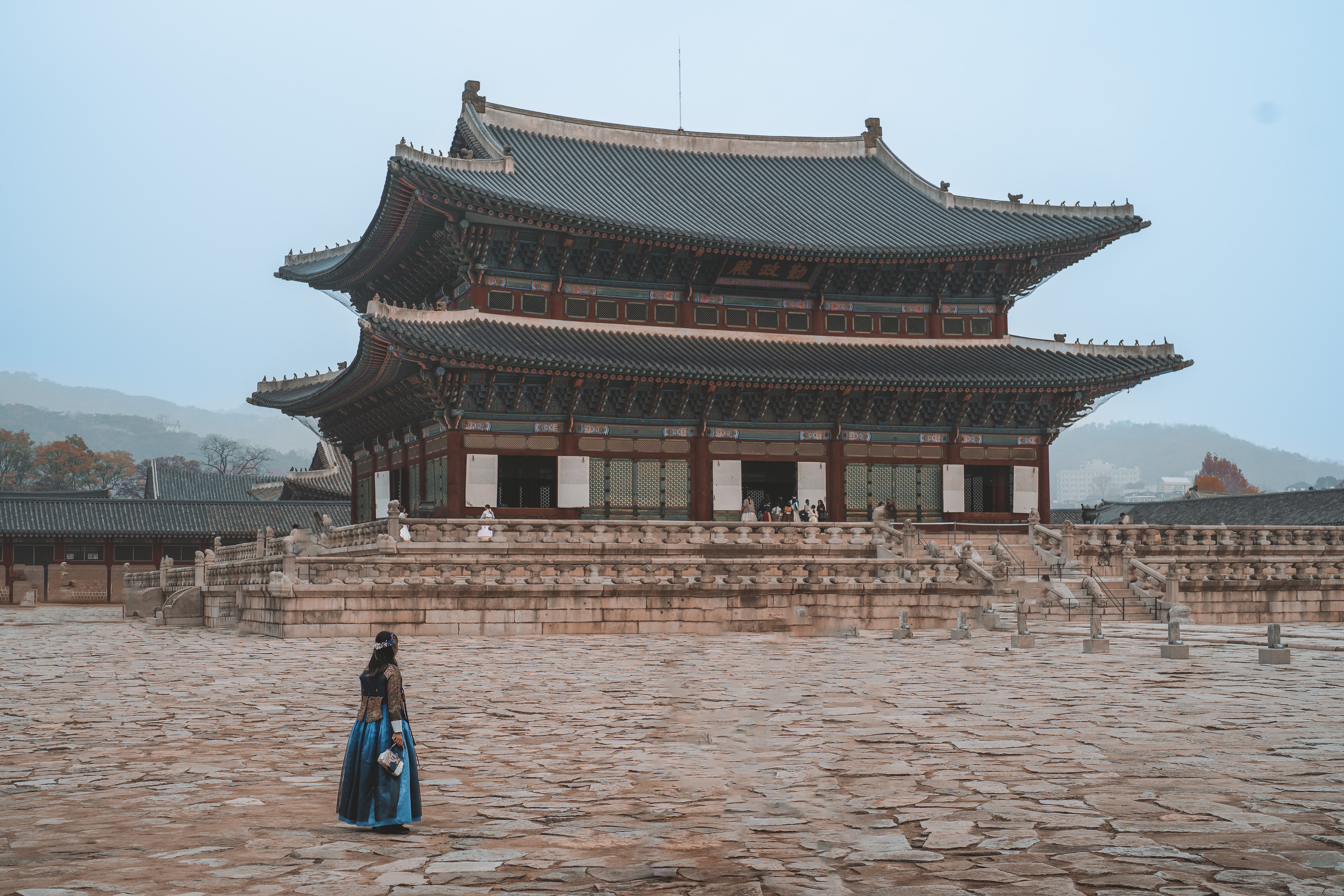 Landscape Photography of the Gyeongbokgung Palace · Free Stock Photo