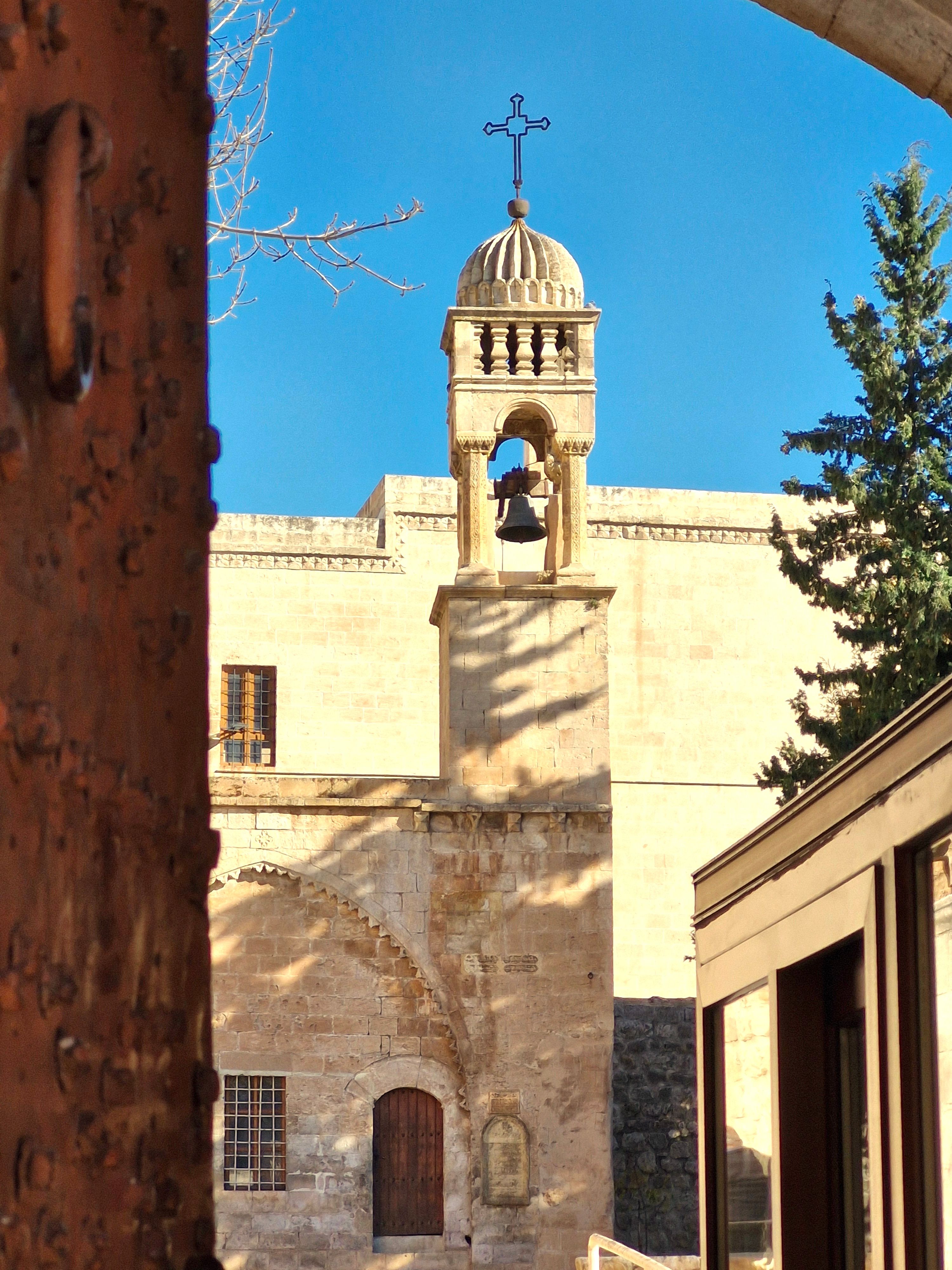 Historic Bell Tower in Middle Eastern Architecture · Free Stock Photo