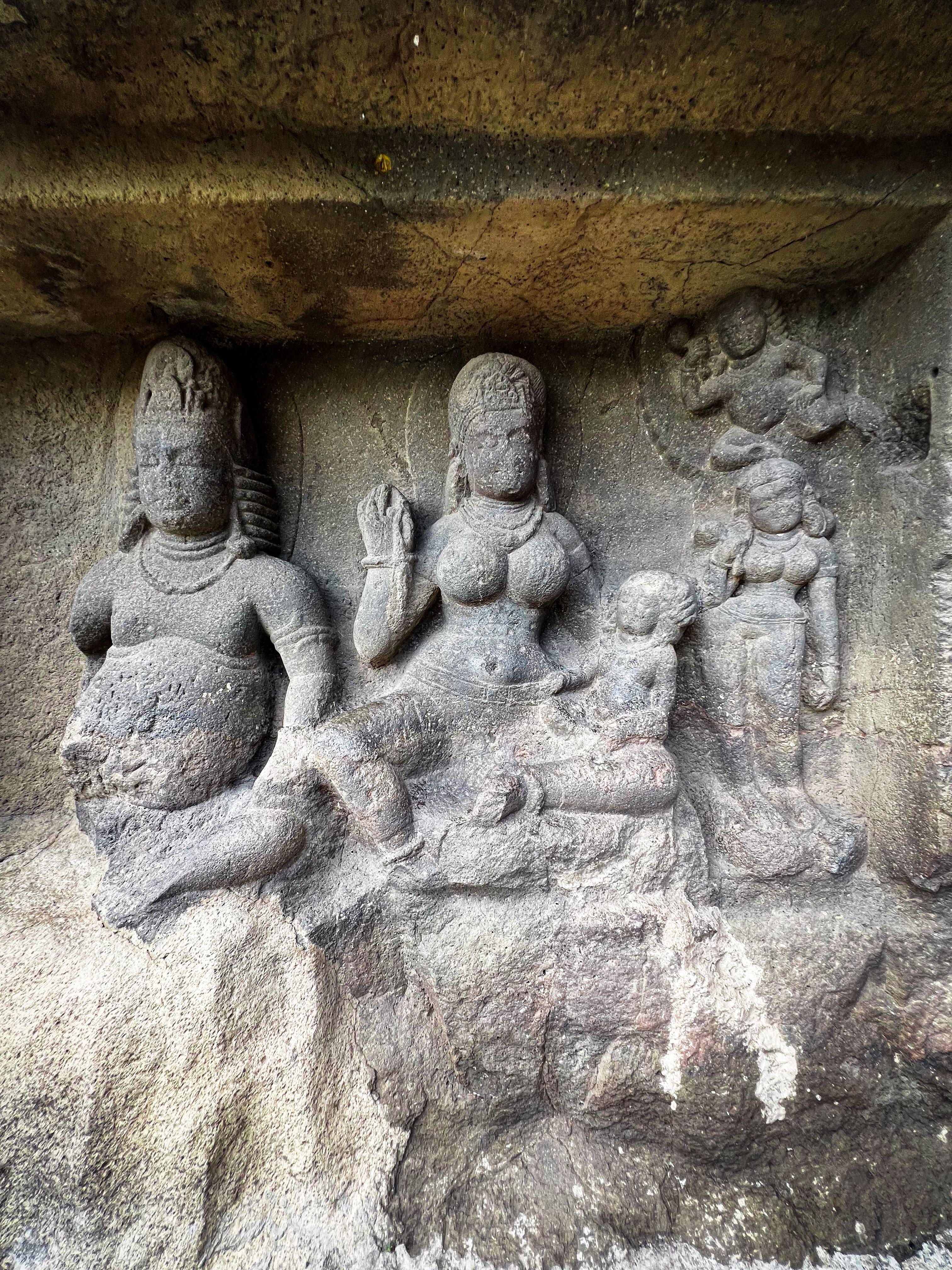 Ancient Hinduism Carvings on the Wall · Free Stock Photo
