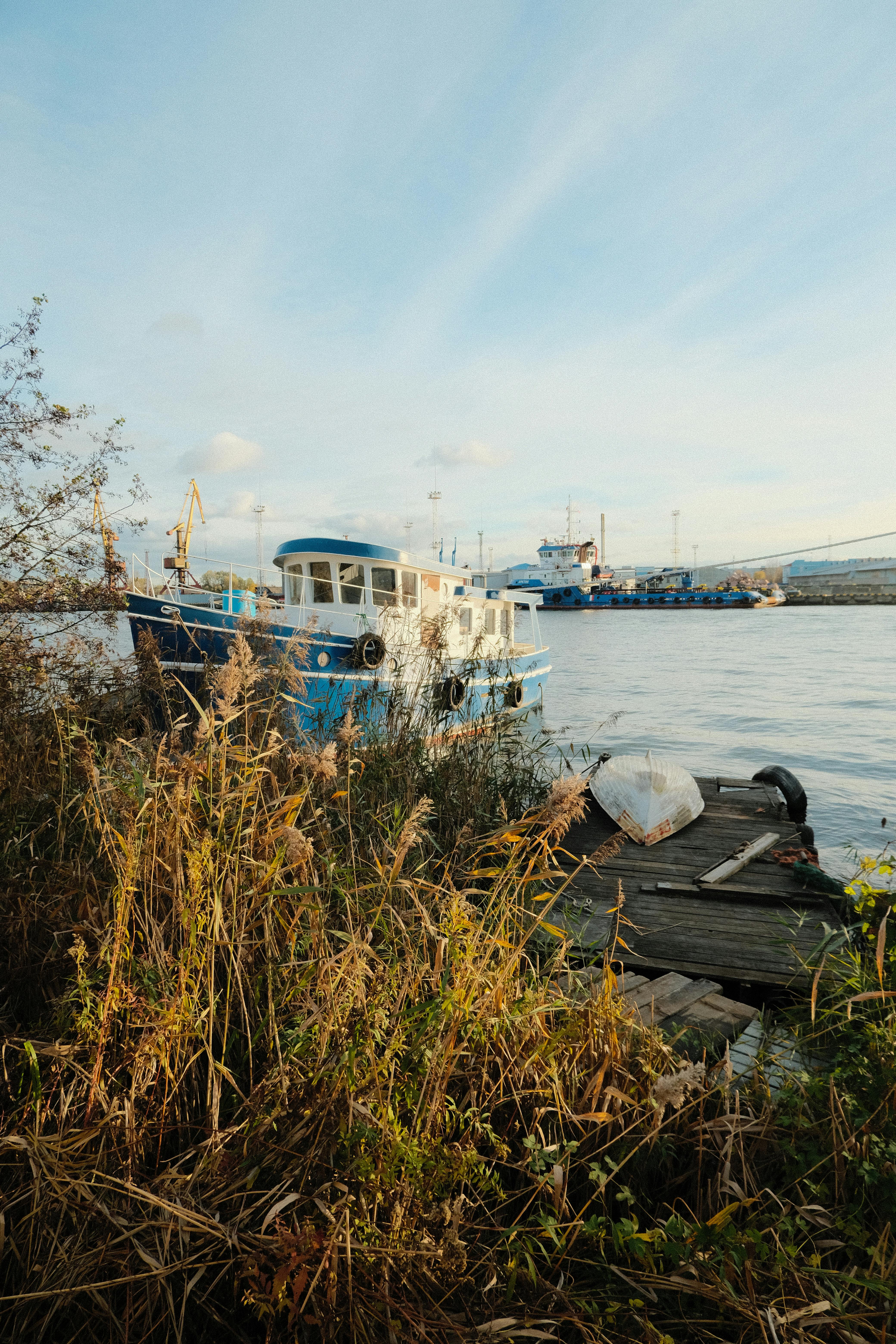 Scenic View of Boats at Kaliningrad Harbor · Free Stock Photo