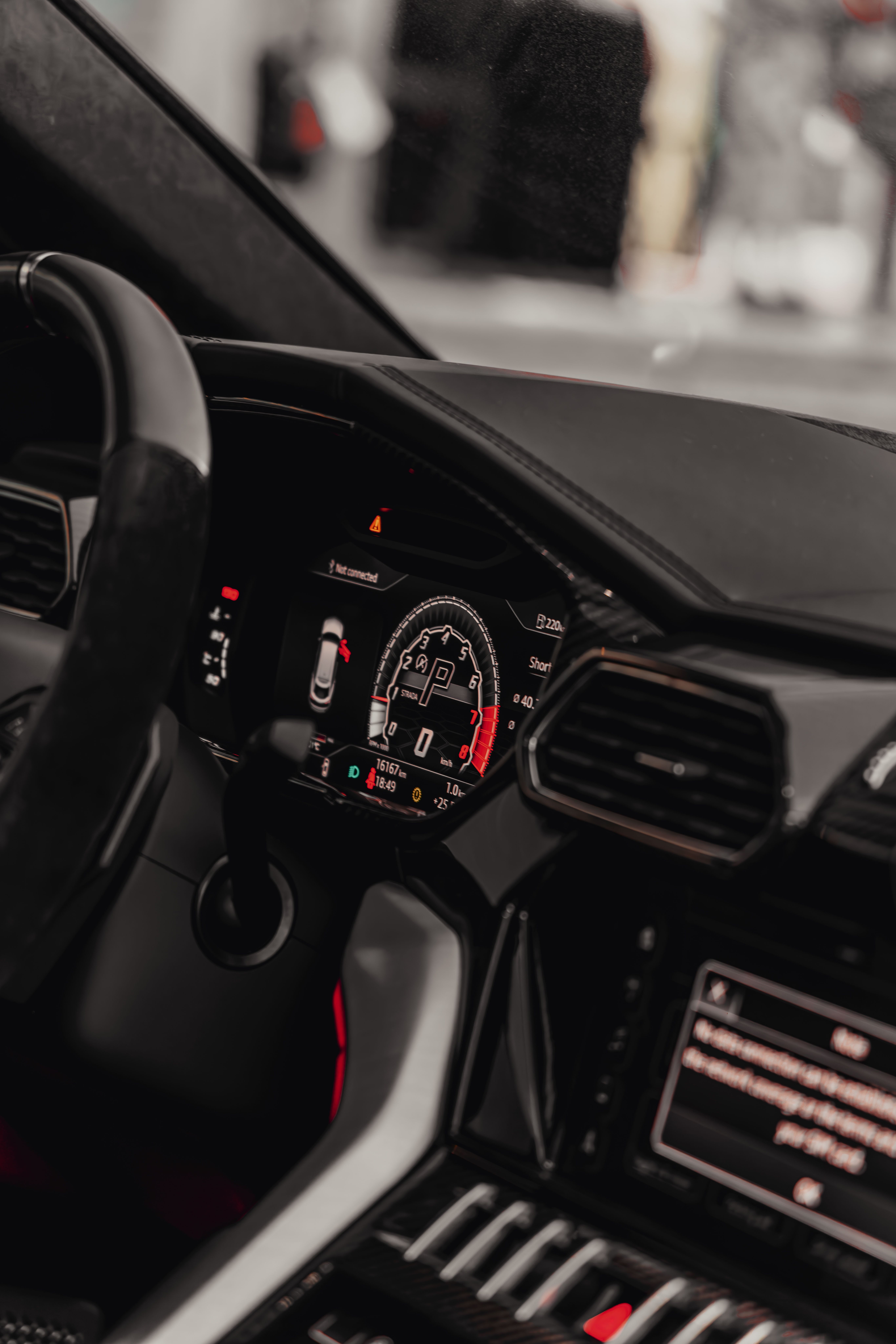 Luxurious Car Interior with Modern Dashboard · Free Stock Photo
