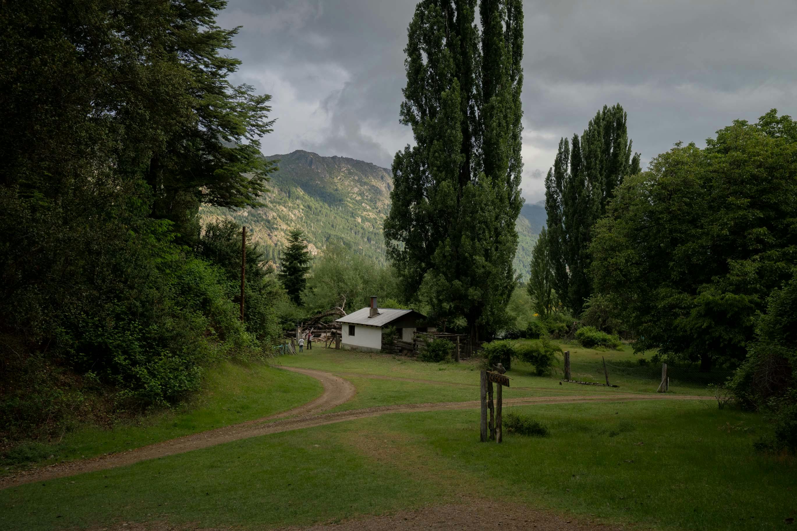 Paisaje Rural Pintoresco En La Patagonia, Argentina · Foto de stock ...