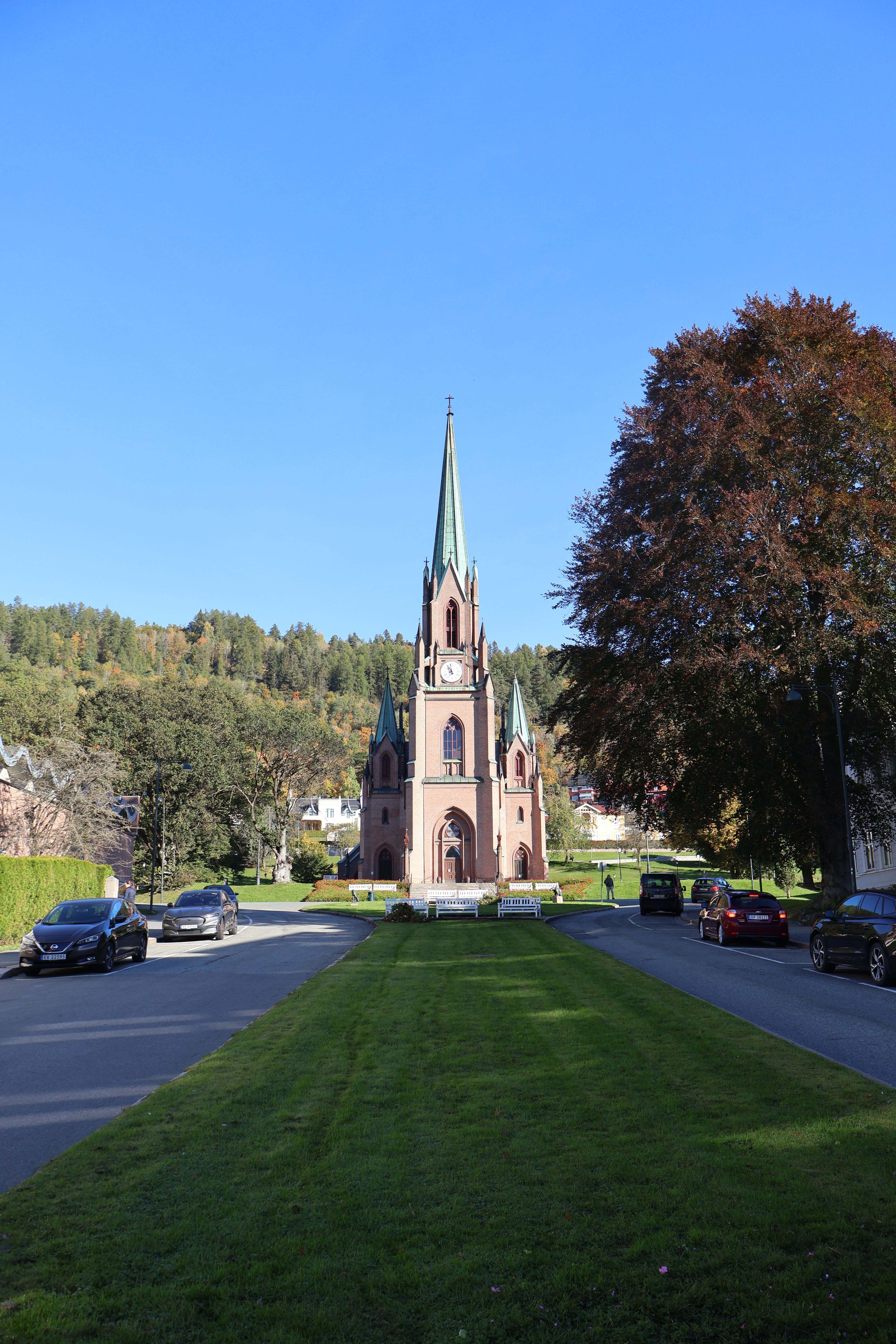 Stately Church in Drammen Norway · Free Stock Photo