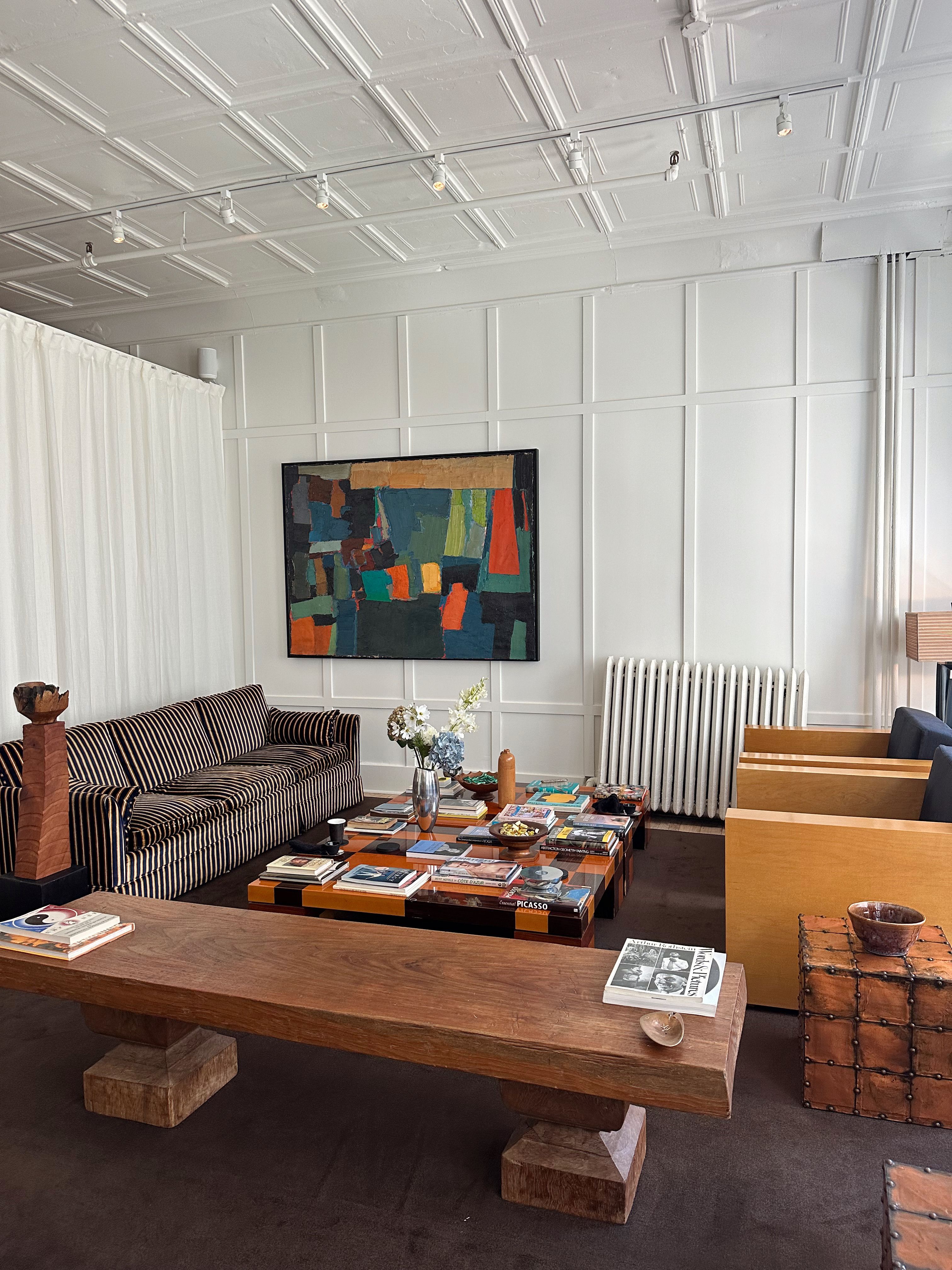 Modern Art-Inspired Living Room Interior Design · Free Stock Photo