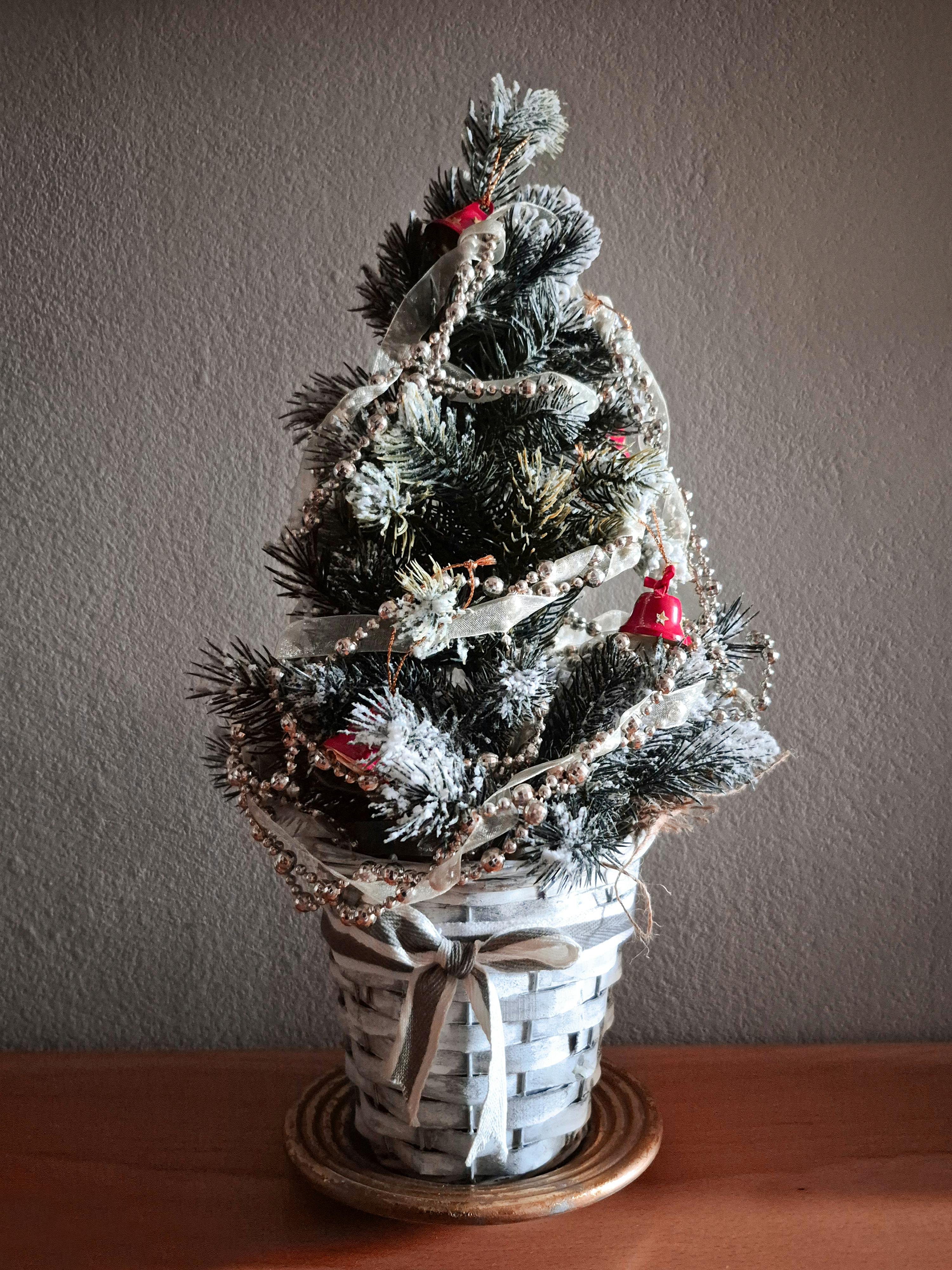 Festive Mini Christmas Tree Decor in Milano · Free Stock Photo
