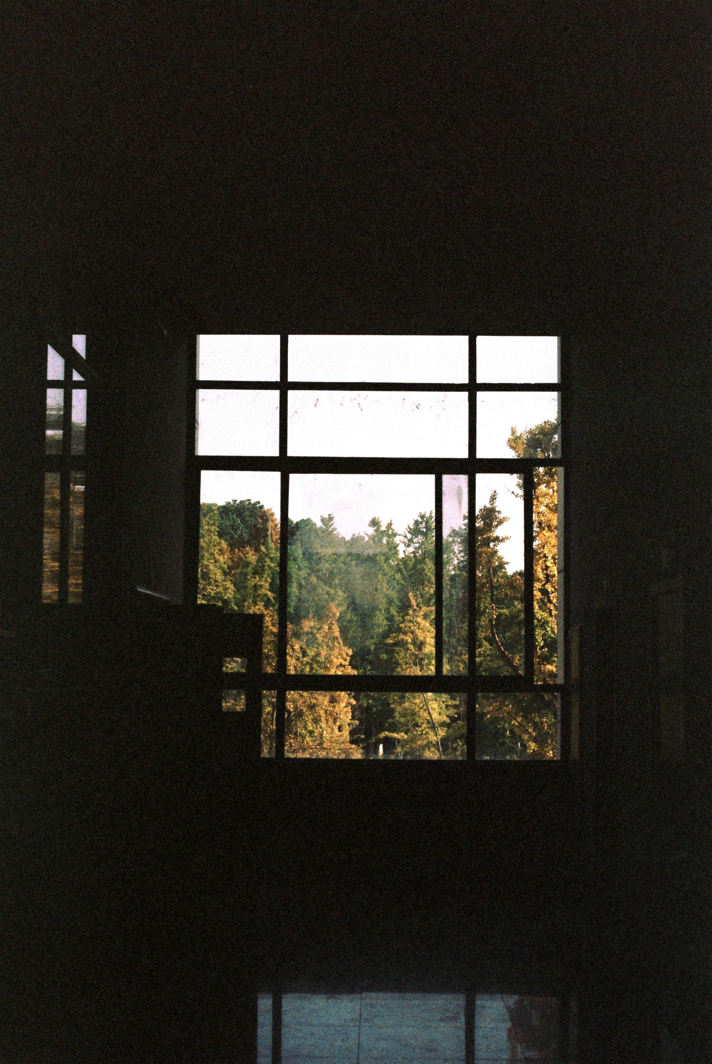 Serene View Through Modern Window Frame · Free Stock Photo