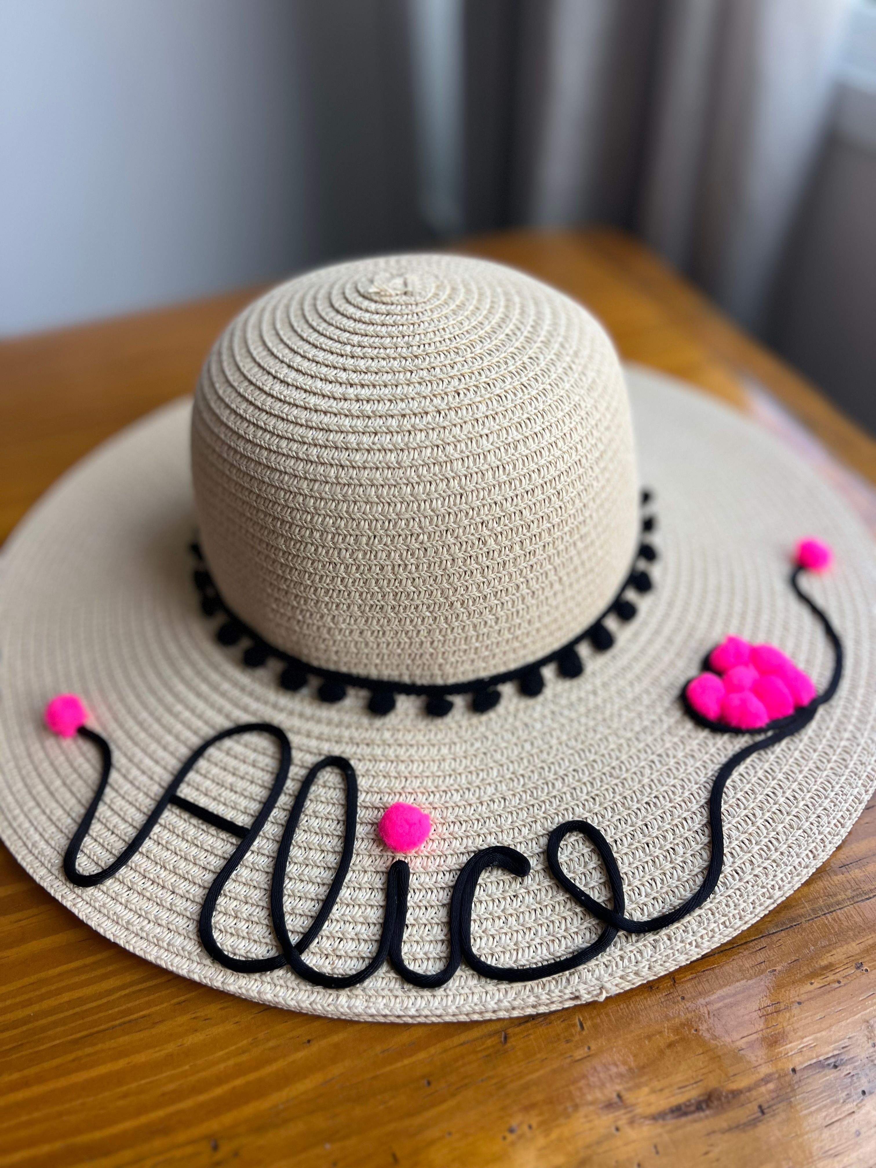 Decorative Sun Hat with 