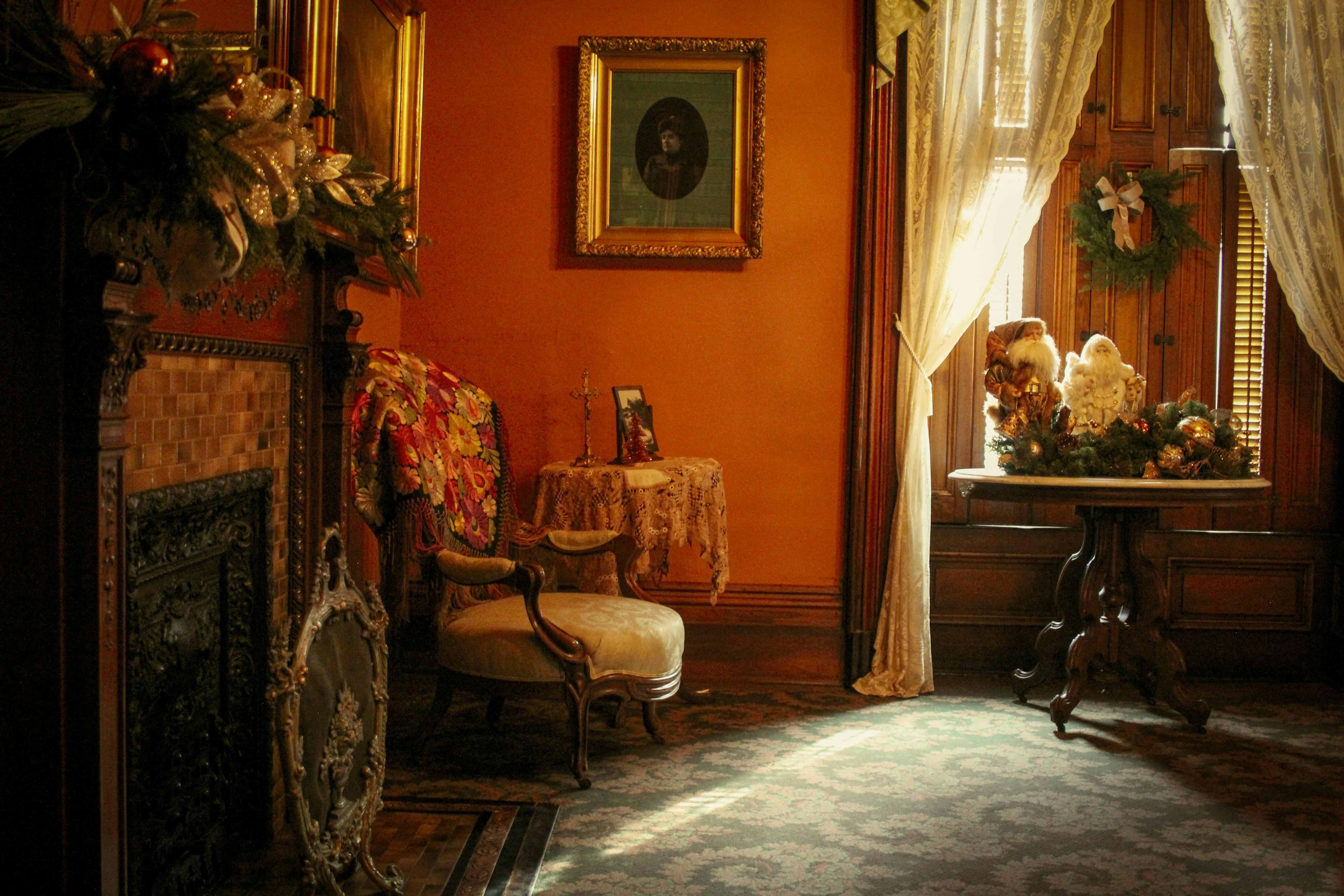 Intérieur élégant D'une Chambre Victorienne Du Xi Xe Siècle · Photo ...
