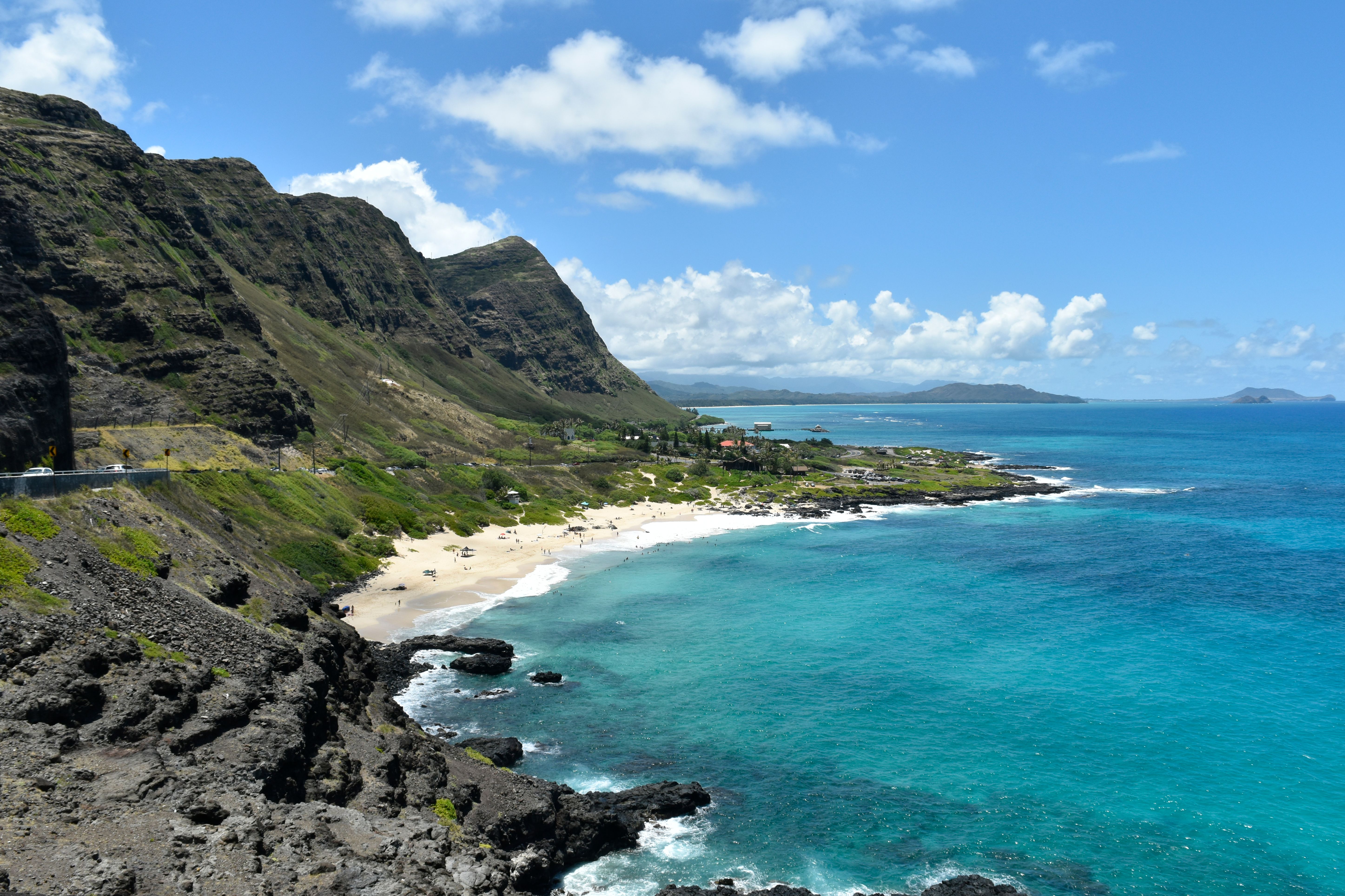 Scenic Coastal View with Rugged Cliffs and Blue Ocean · Free Stock Photo