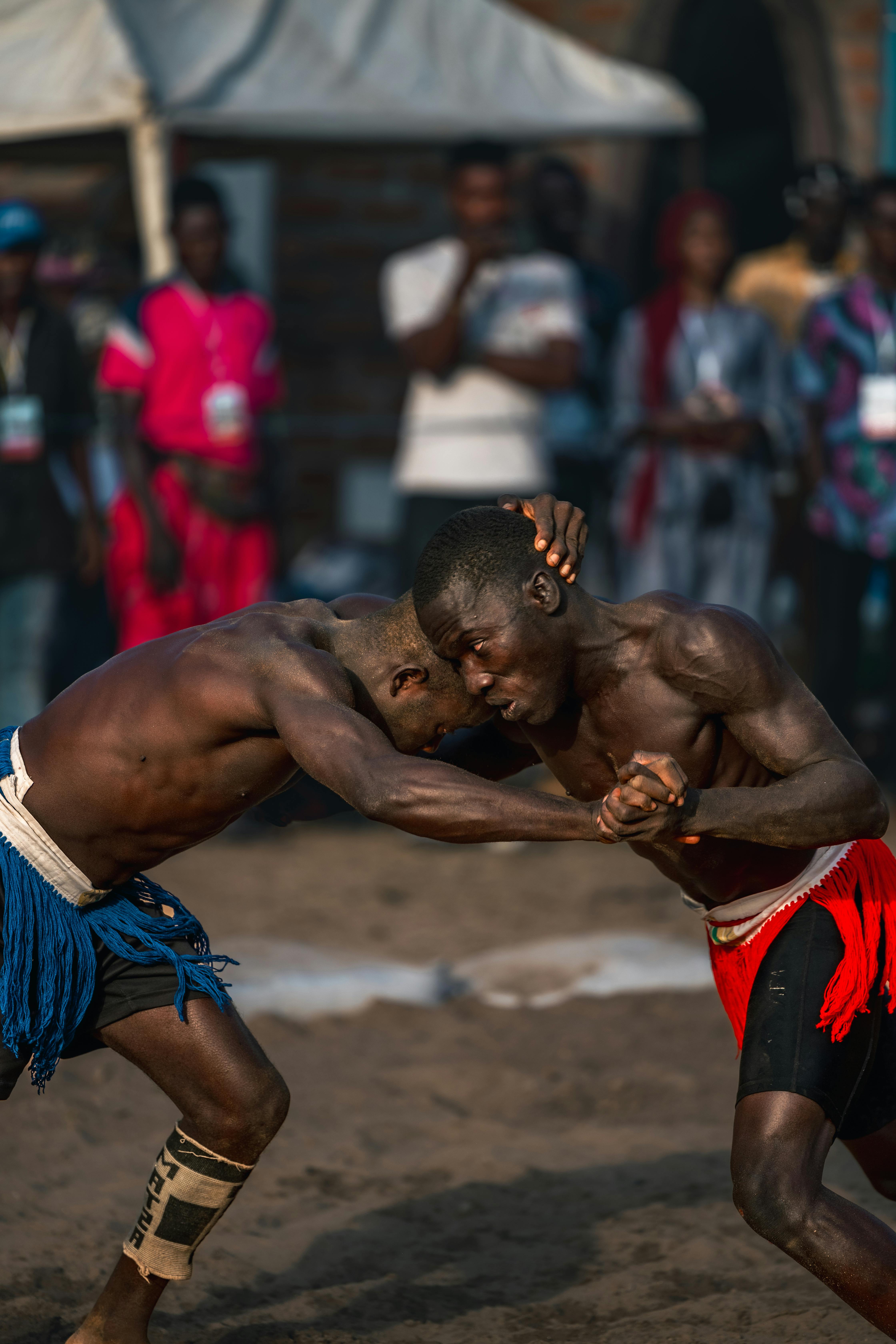 Traditional wrestling match in Abuja, Nigeria · Free Stock Photo