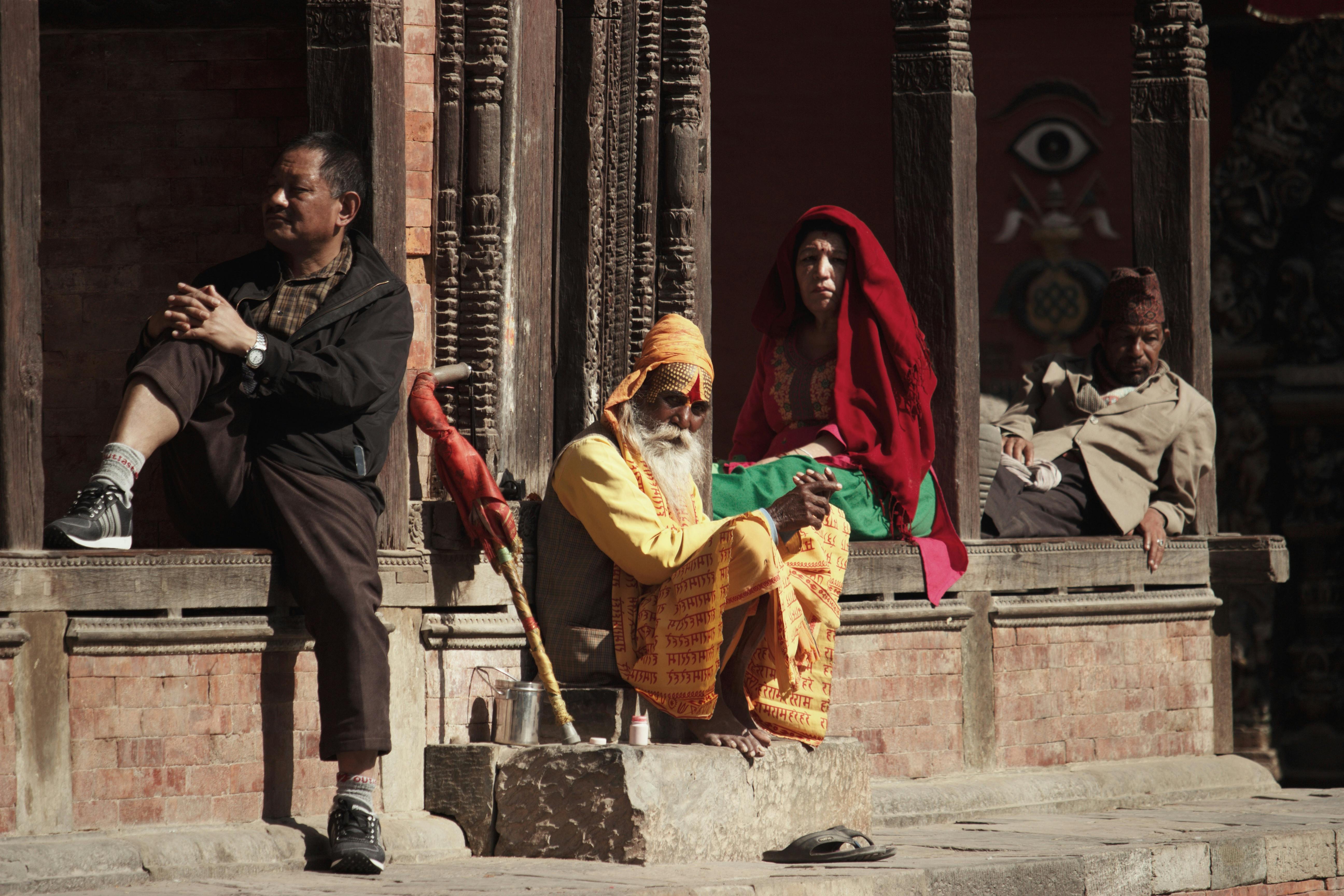 Cultural Scene in Patan Durbar Square, Nepal · Free Stock Photo