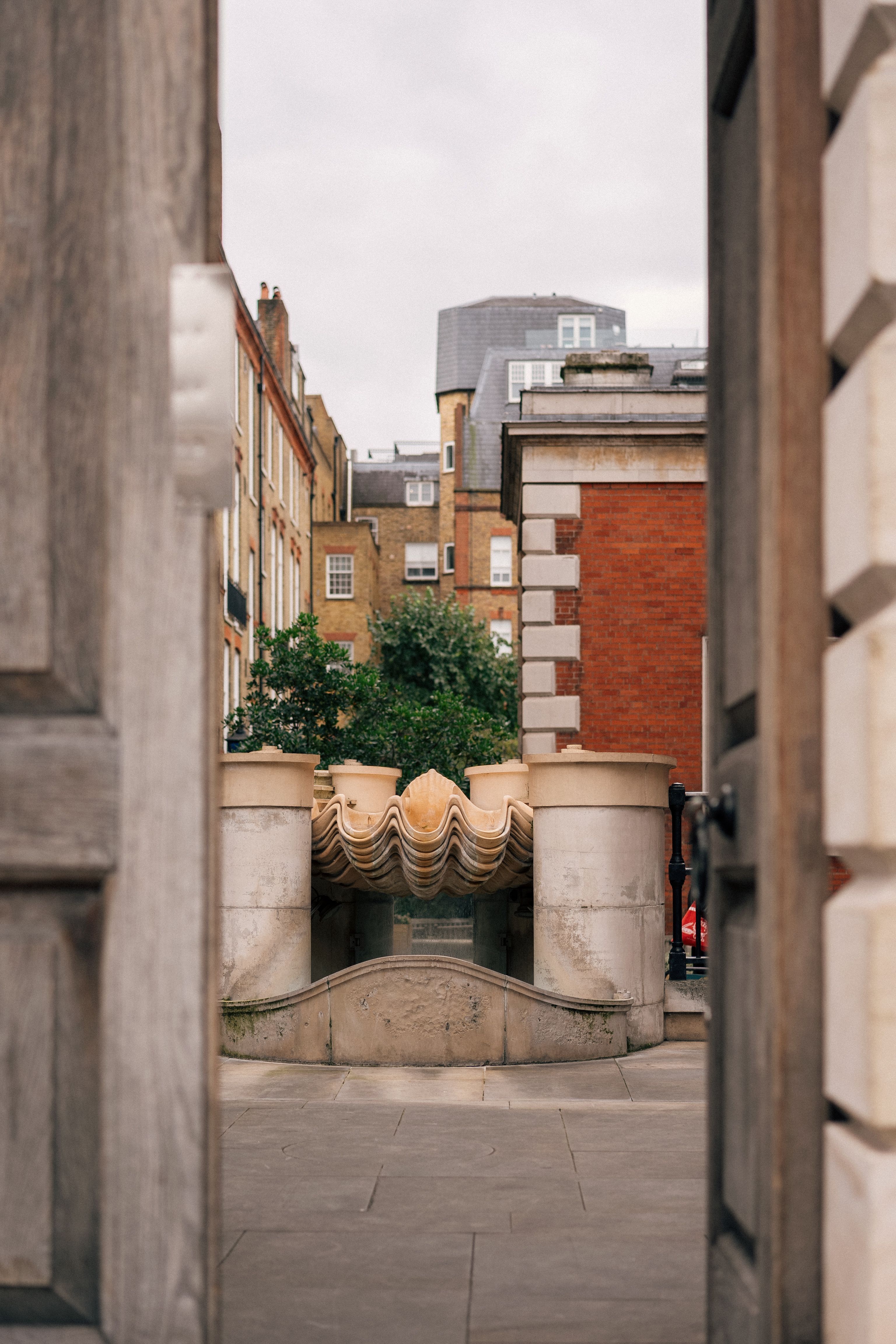 Doorway View of Architectural Details in London · Free Stock Photo