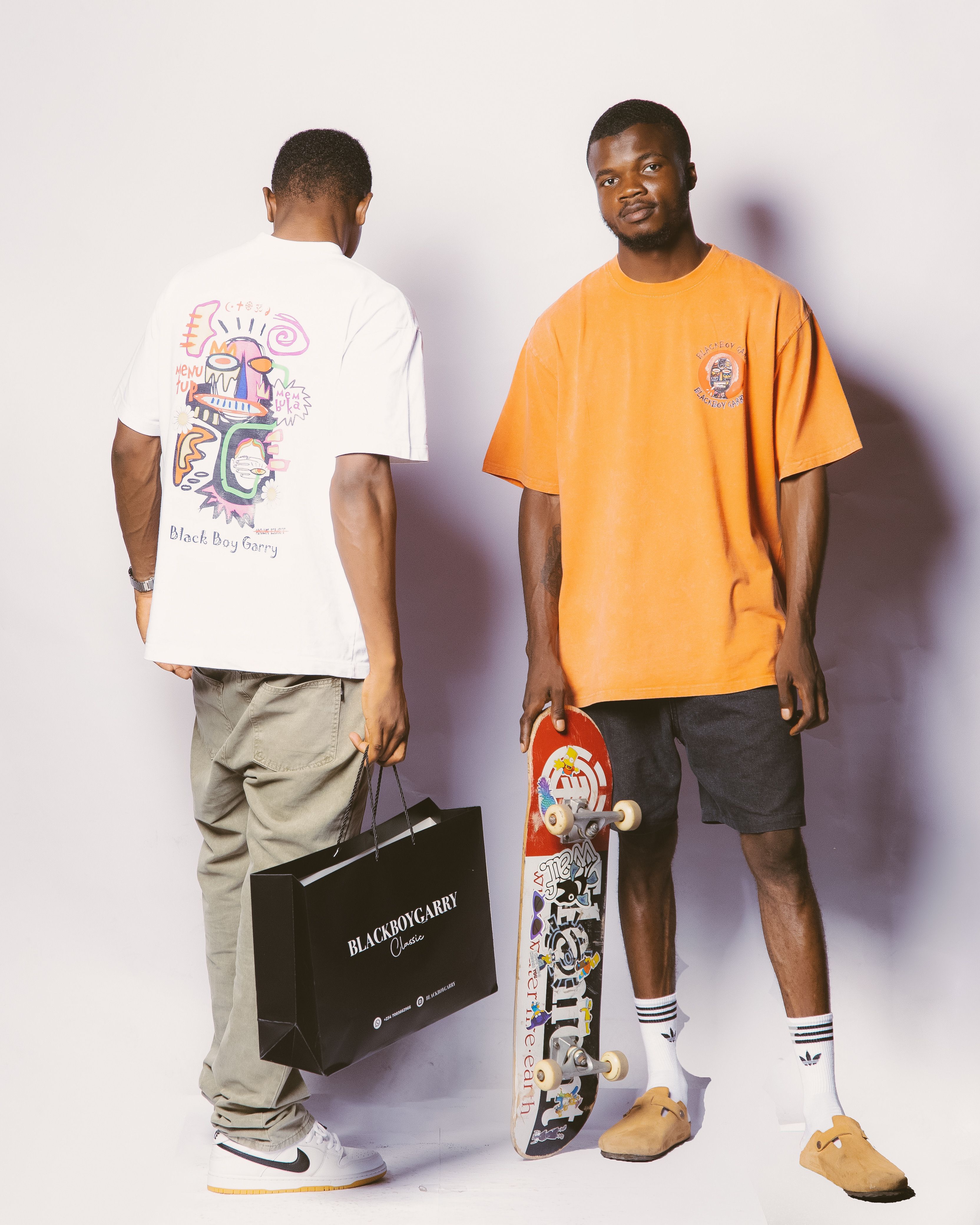 Urban Fashion Streetwear with Skateboard · Free Stock Photo